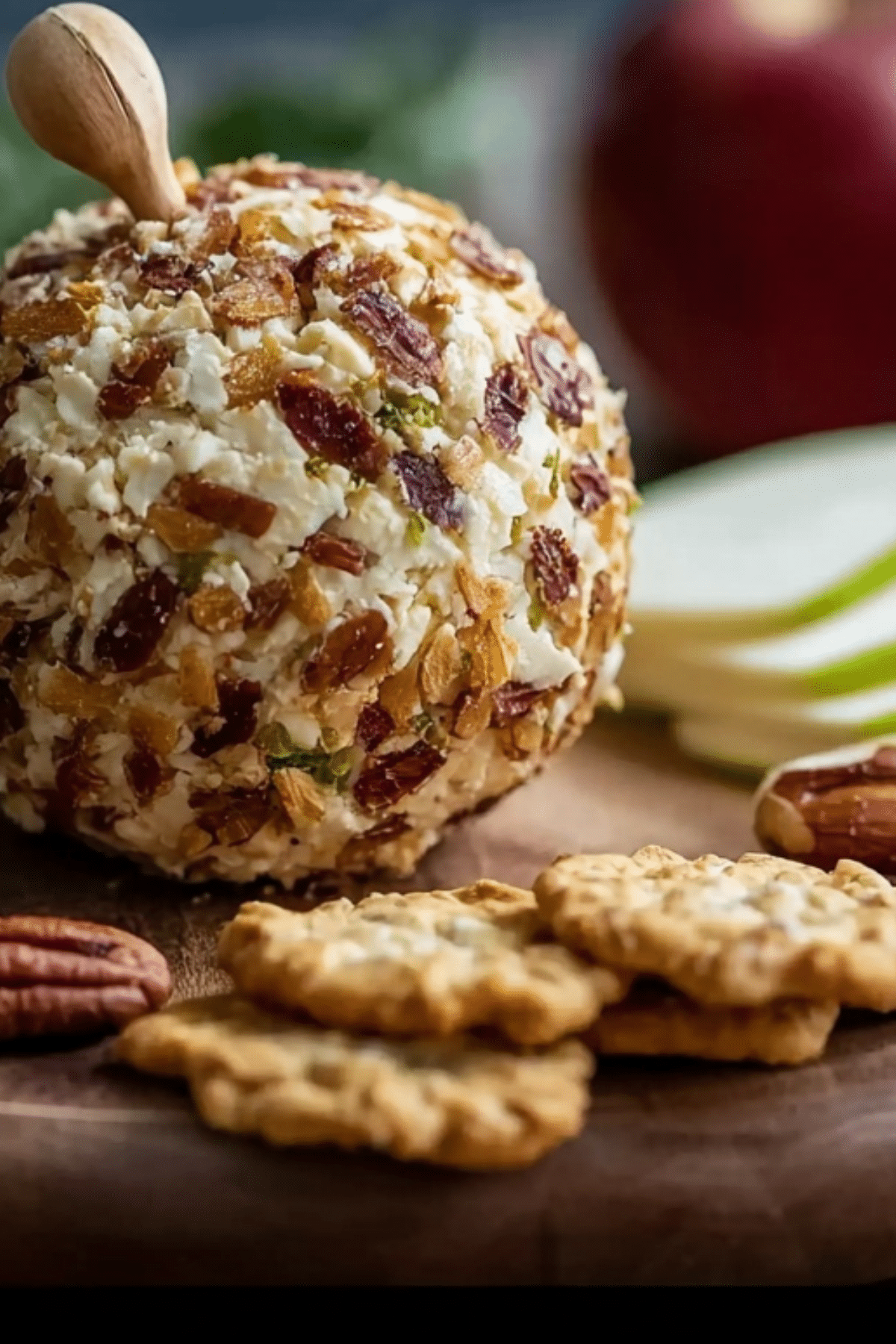 Acorn Cheeseball: Easy Fall Appetizer - The Sisters Cooking