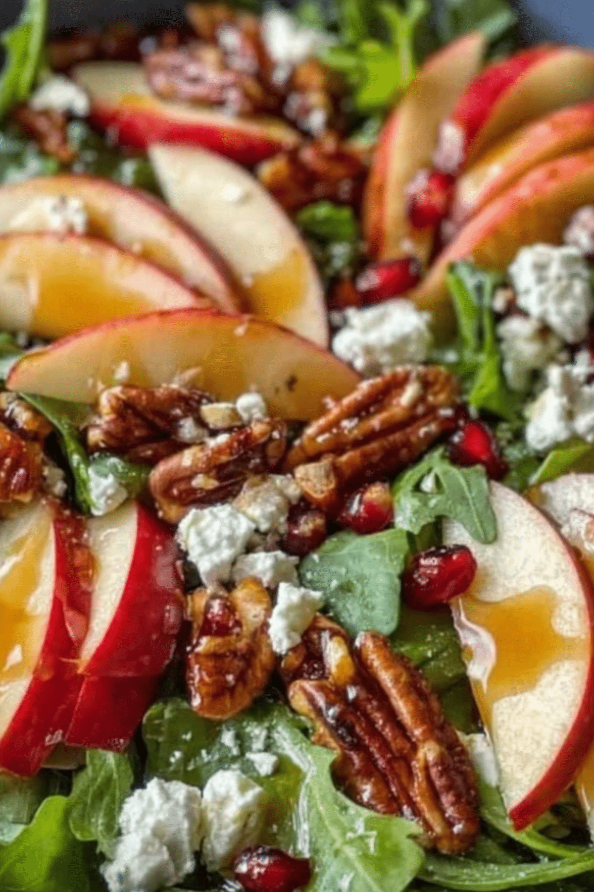 The Best Autumn Harvest Honeycrisp Apple and Feta Salad - The Sisters ...