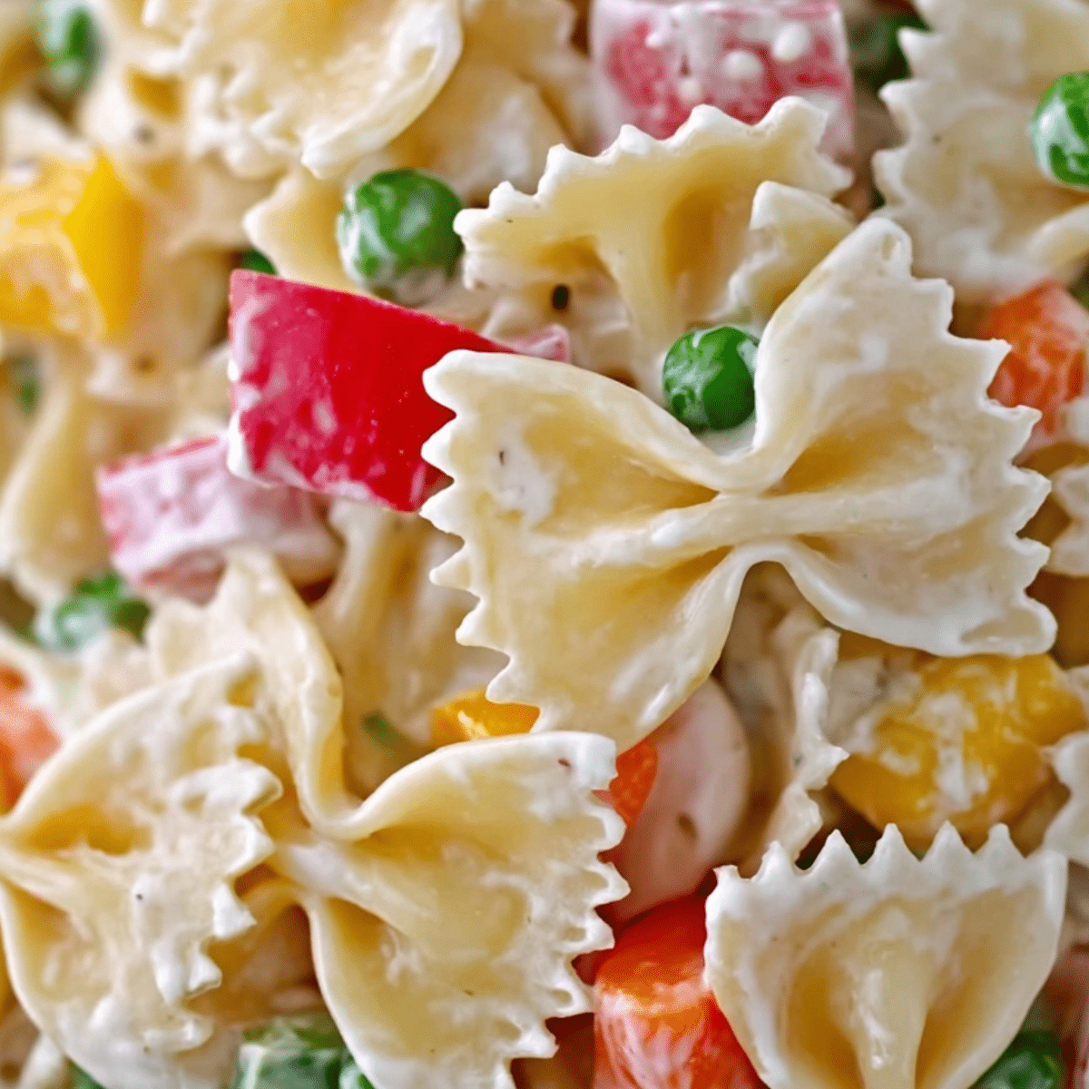 Bow Tie Pasta Salad Recipe – Easy & Flavorful - The Sisters Cooking