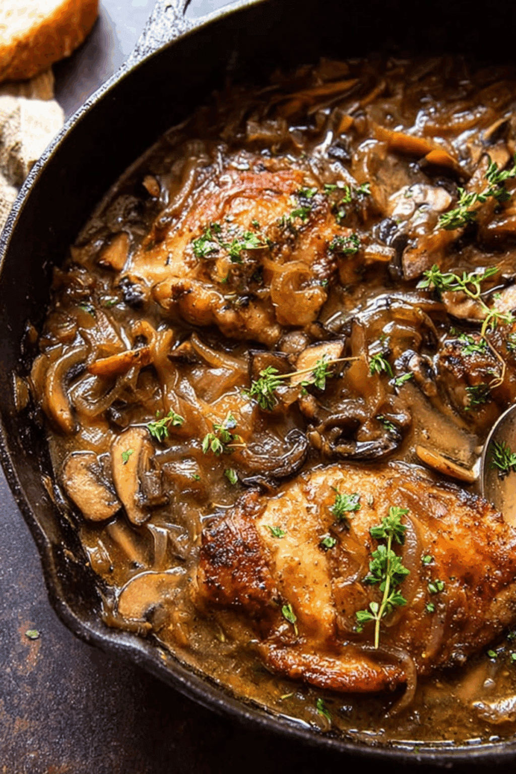 Cider Braised Chicken – Easy Fall Recipe - The Sisters Cooking