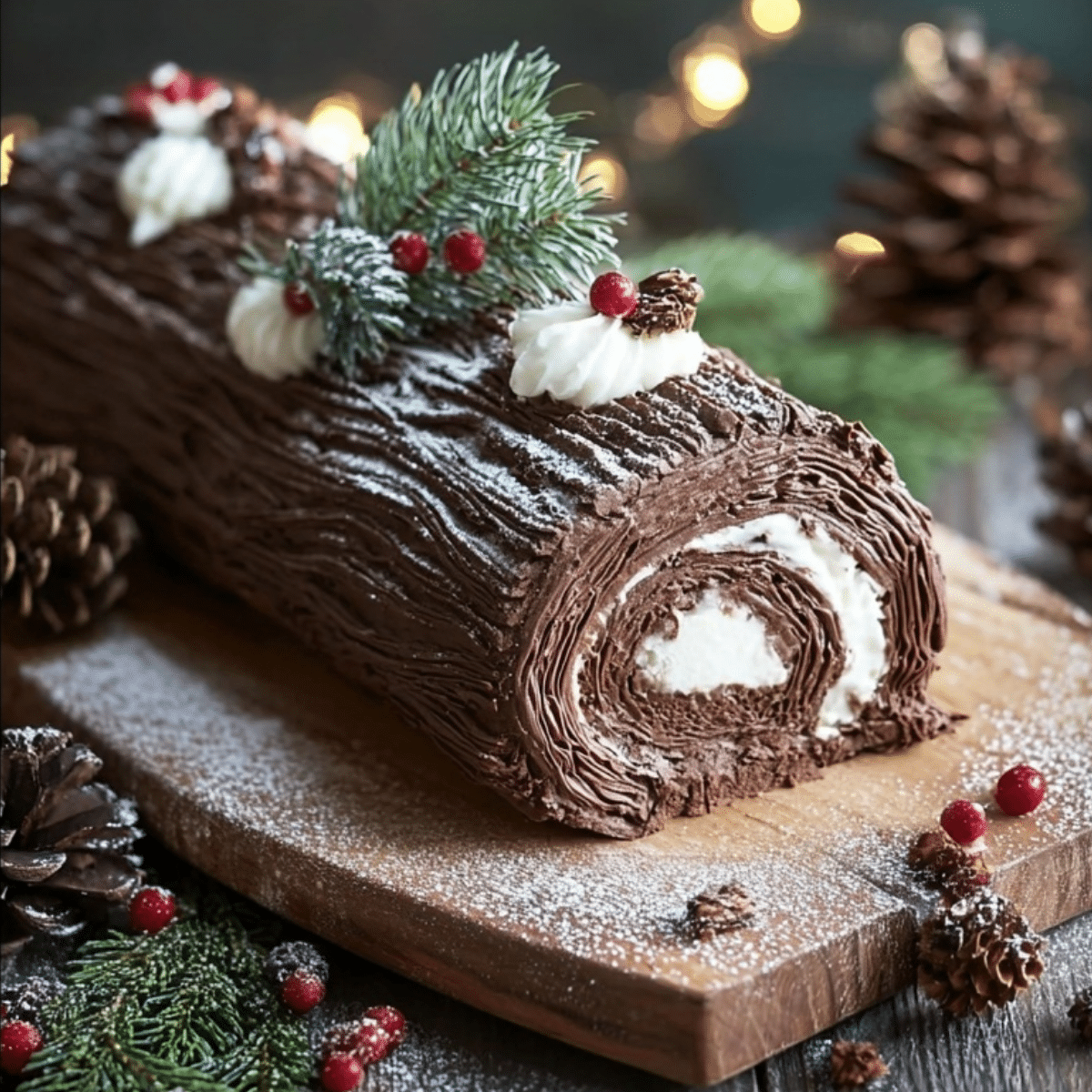 Classic Yule Log Recipe – Easy & Festive - The Sisters Cooking