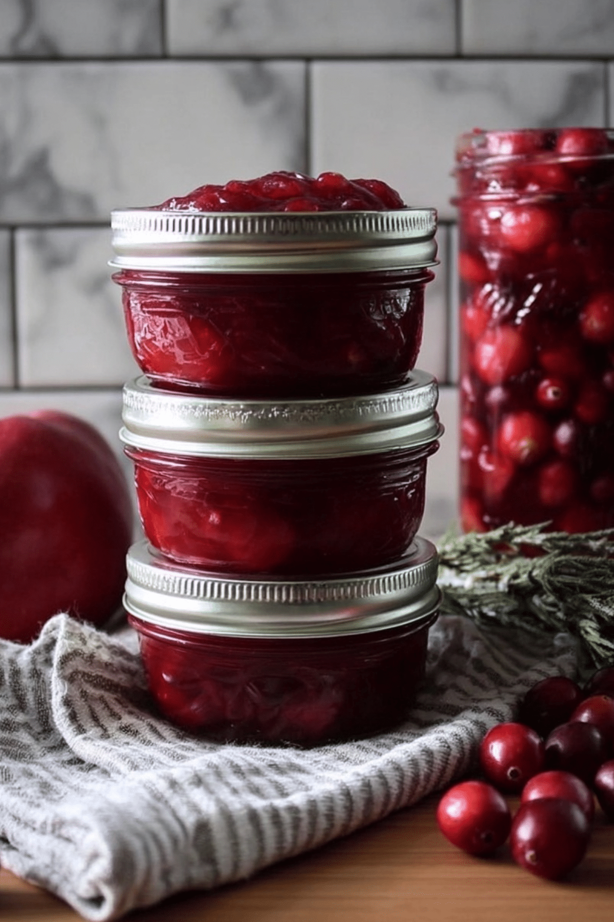 Cranberry Apple Jam – Simple and Delicious Recipe - The Sisters Cooking