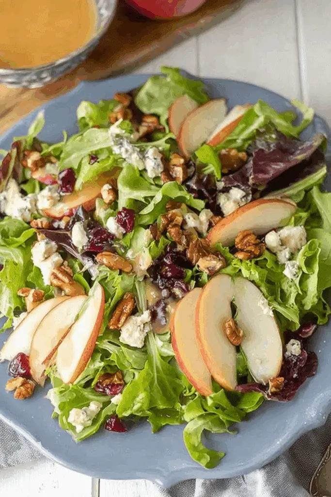 Fall Salad with Maple Vinaigrette – Easy & Delicious Recipe - The ...
