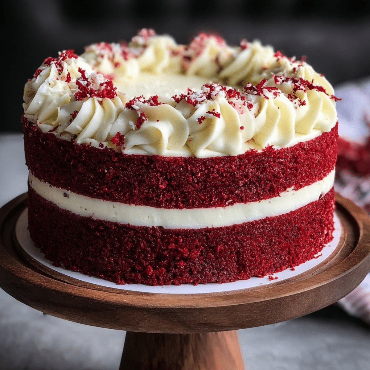 Red Velvet Cake with Cream Cheese Frosting: Perfect Dessert - The ...