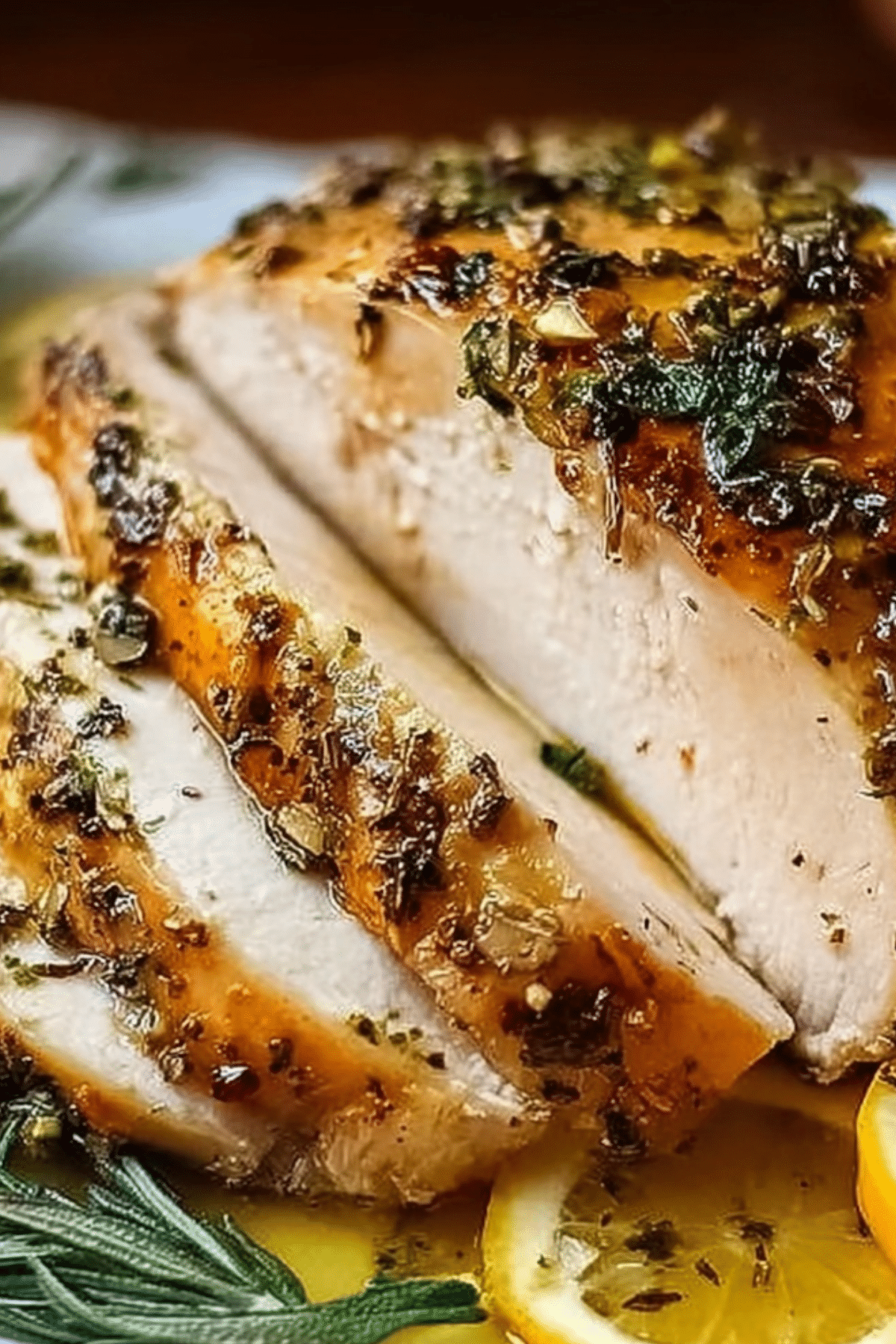 The Best Lemon Garlic Roasted Turkey Breast - The Sisters Cooking