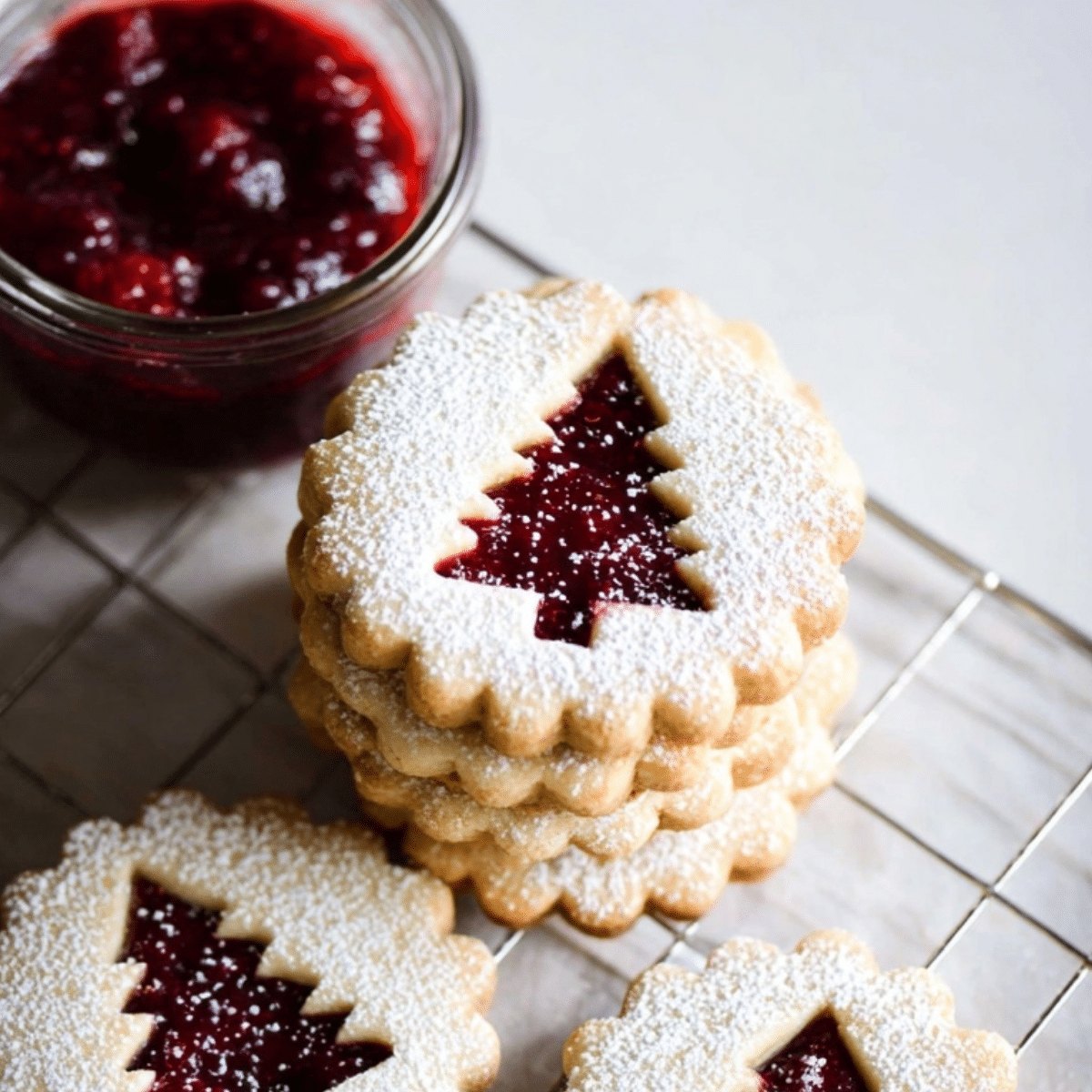 Raspberry Linzer Cookies Recipe – Simple & Delicious - The Sisters Cooking