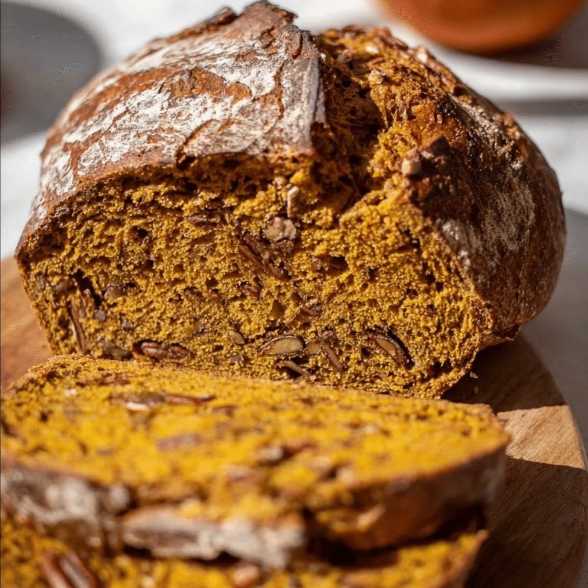Pumpkin Spice Sourdough Bread – Easy Recipe for Fall - The Sisters Cooking