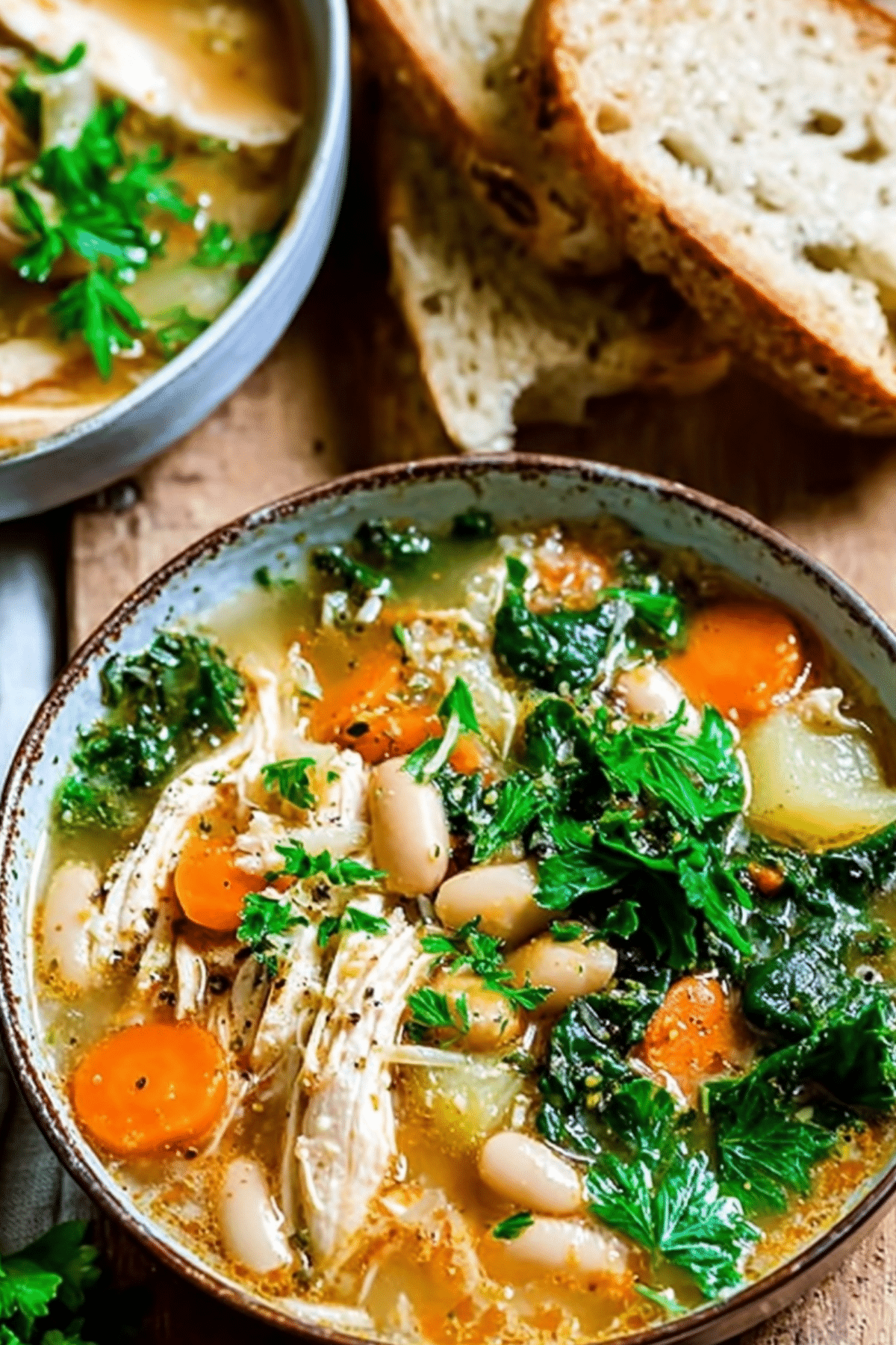 Tuscan Style Chicken Soup – Delicious & Easy Recipe - The Sisters Cooking