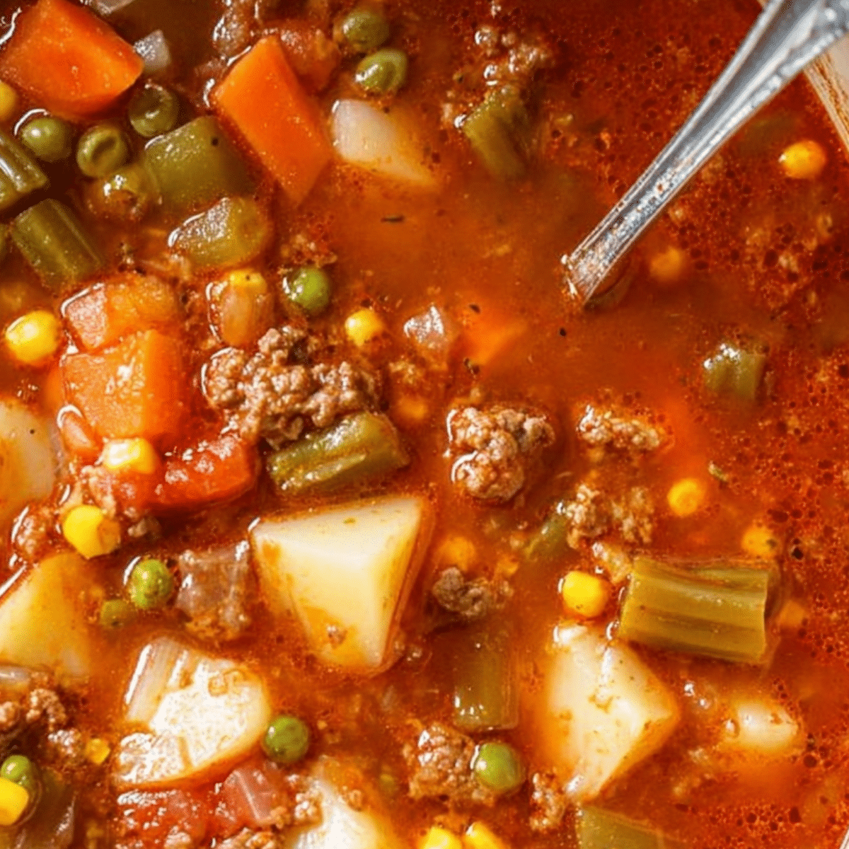 Vegetable Beef Soup – Best Recipe - The Sisters Cooking