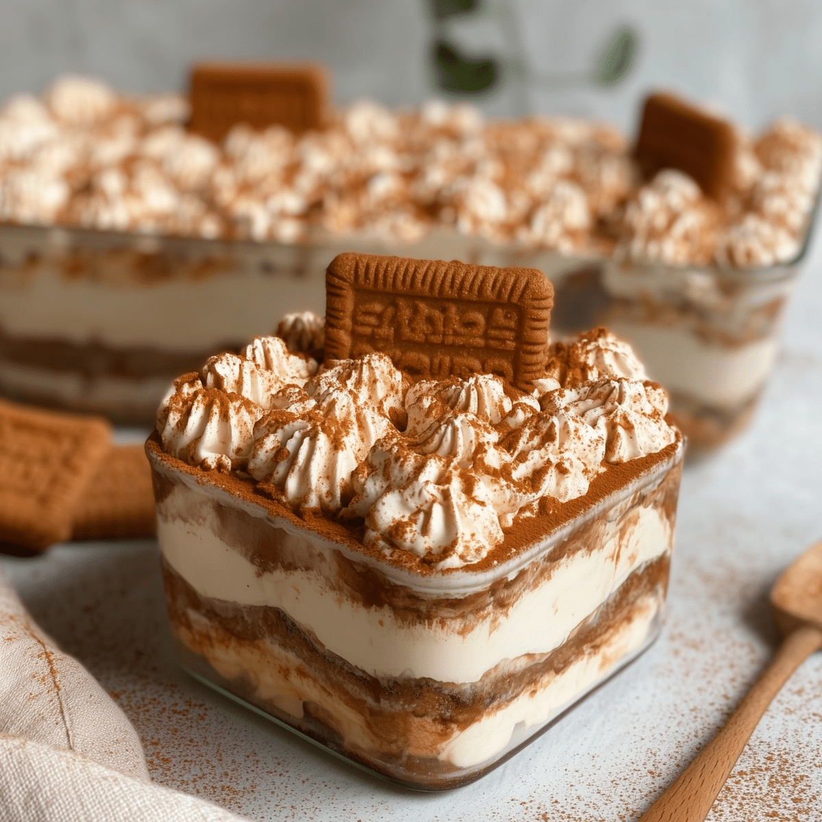 Biscoff Tiramisu – Best No-Bake Dessert Recipe - The Sisters Cooking