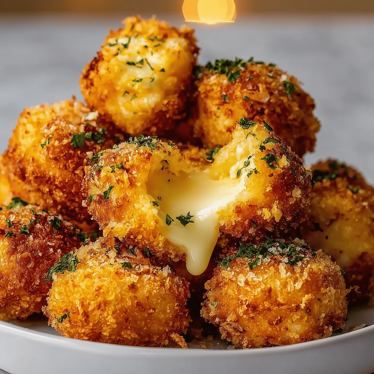 Cheesy Parmesan Mozzarella Bites Recipe - Easy & Delicious - The ...