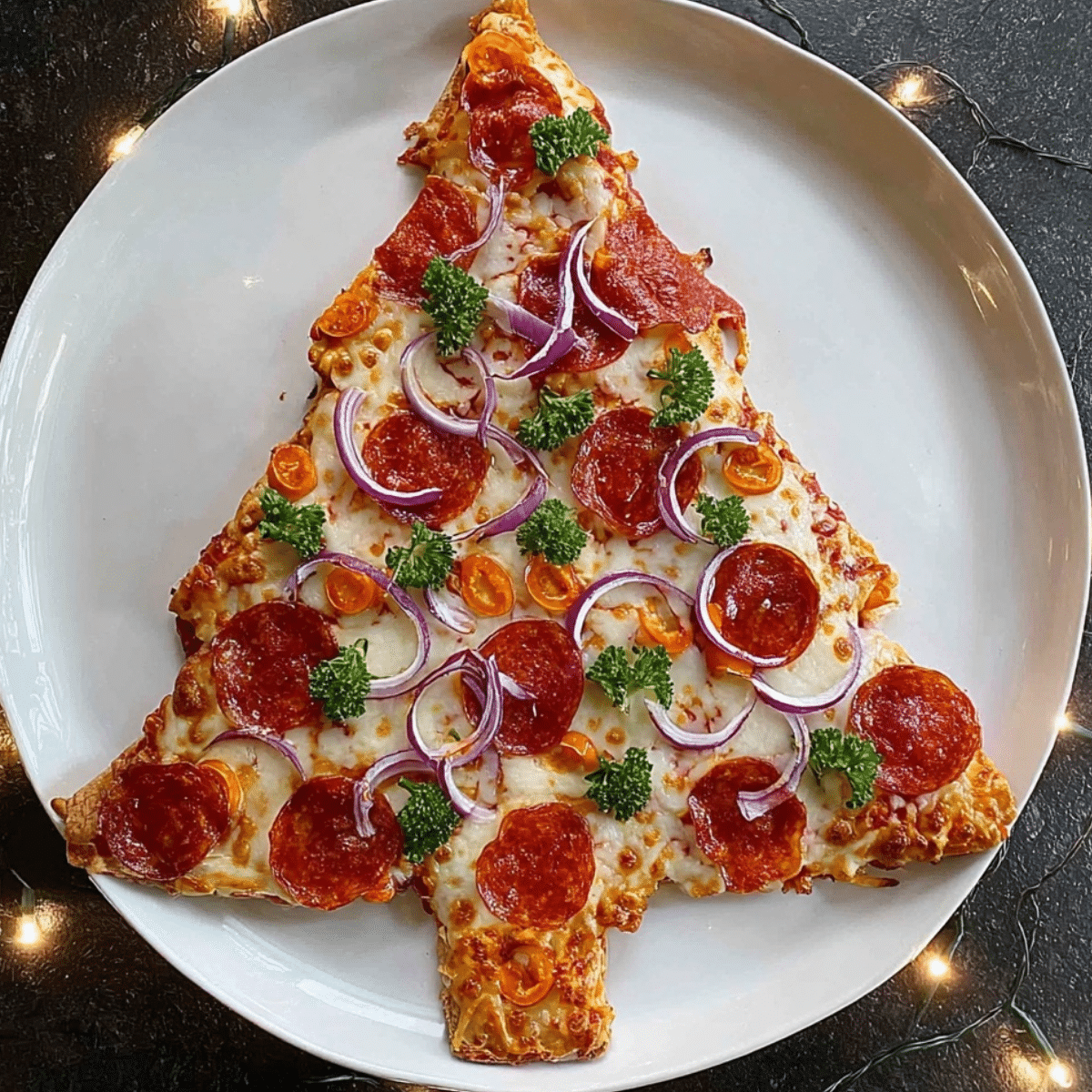Christmas Tree Pizza Recipe – Fun and Easy for the Holidays - The ...