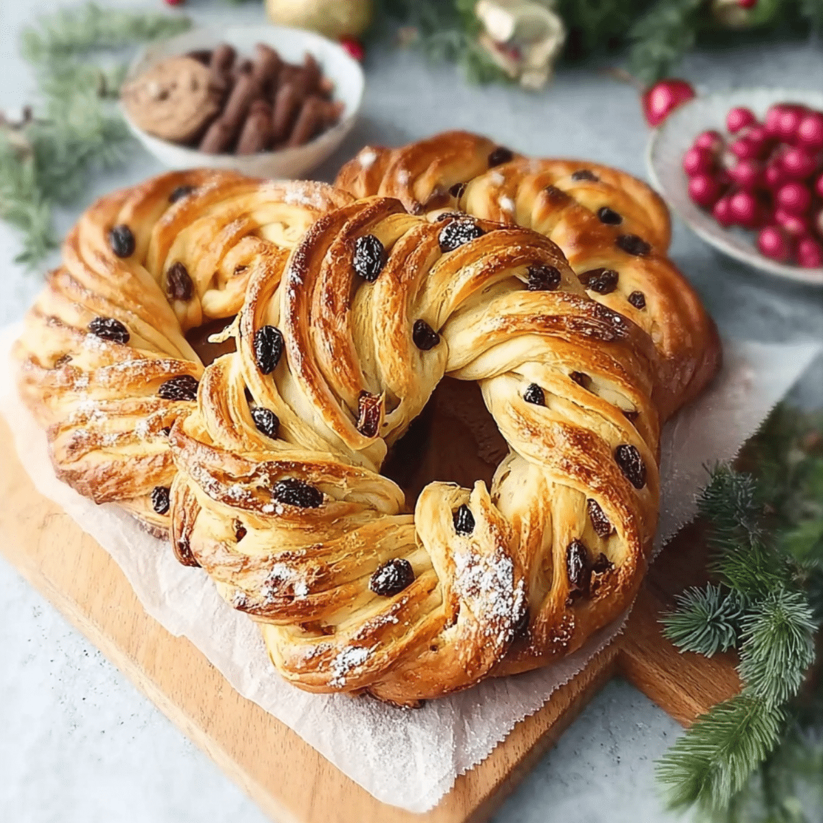 Christmas Wreath Bread: Easy & Delicious Holiday Recipe - The Sisters ...