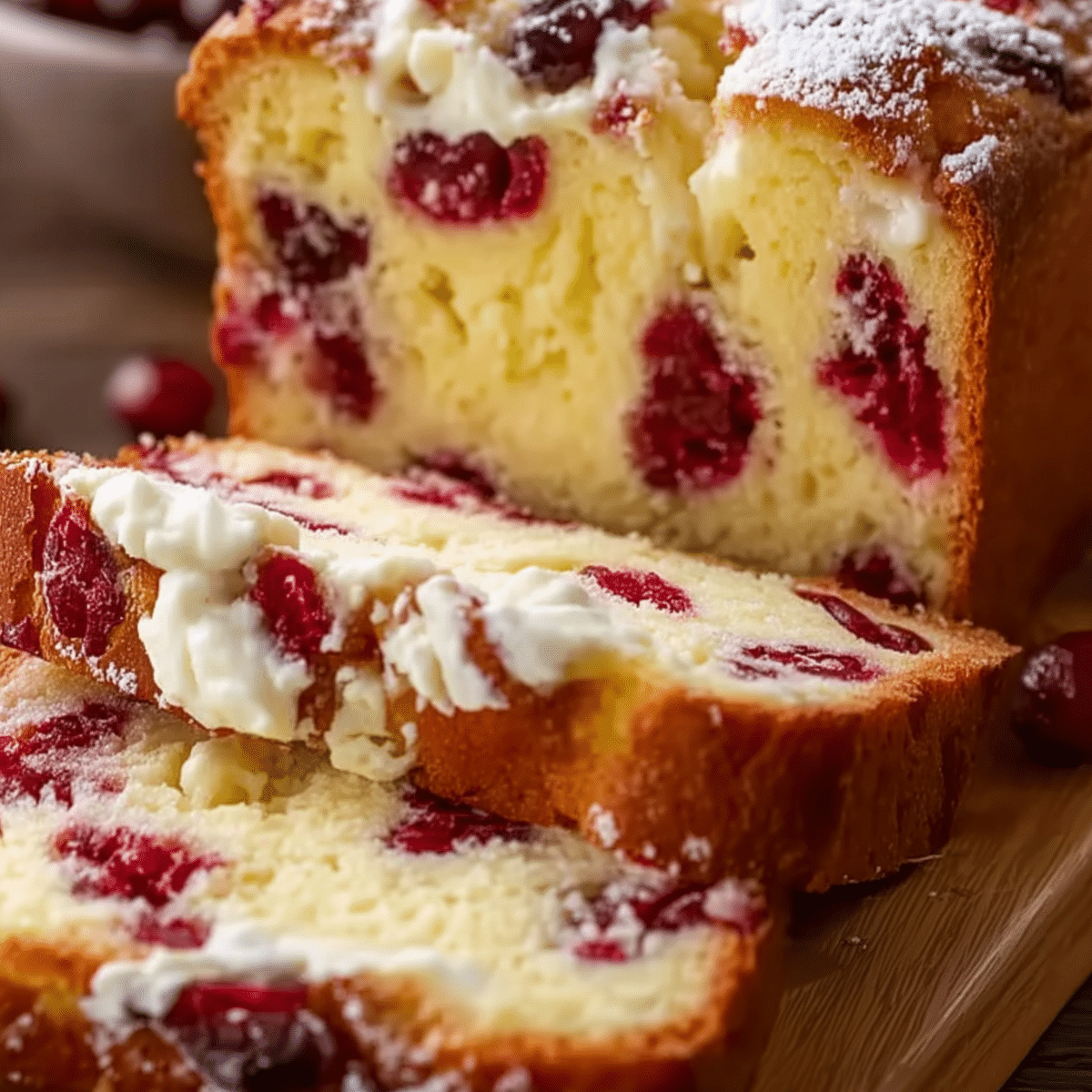 Cream Cheese Cranberry Loaf: Delicious Holiday Favorite - The Sisters ...