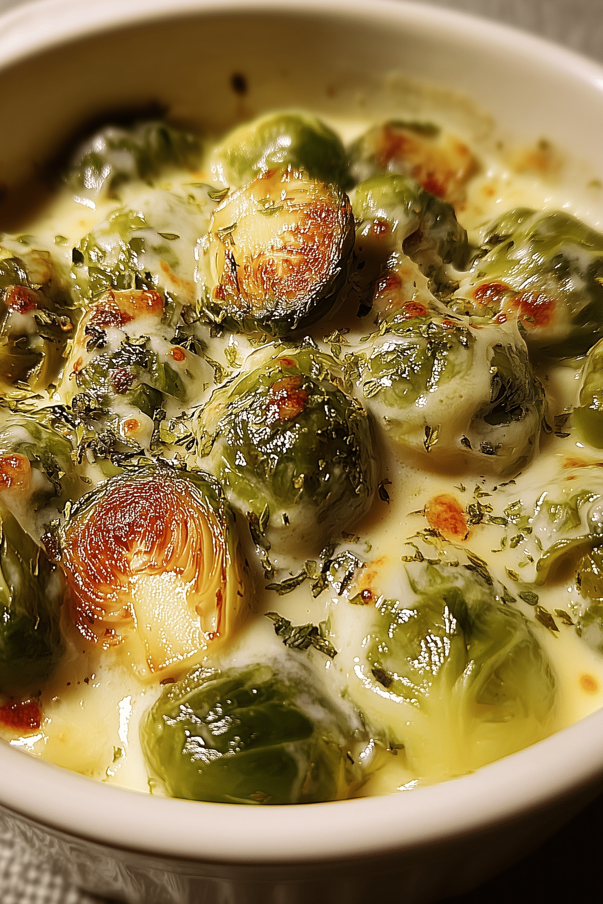 Creamed Brussels Sprouts: Creamy, Rich, and Easy Recipe - The Sisters ...