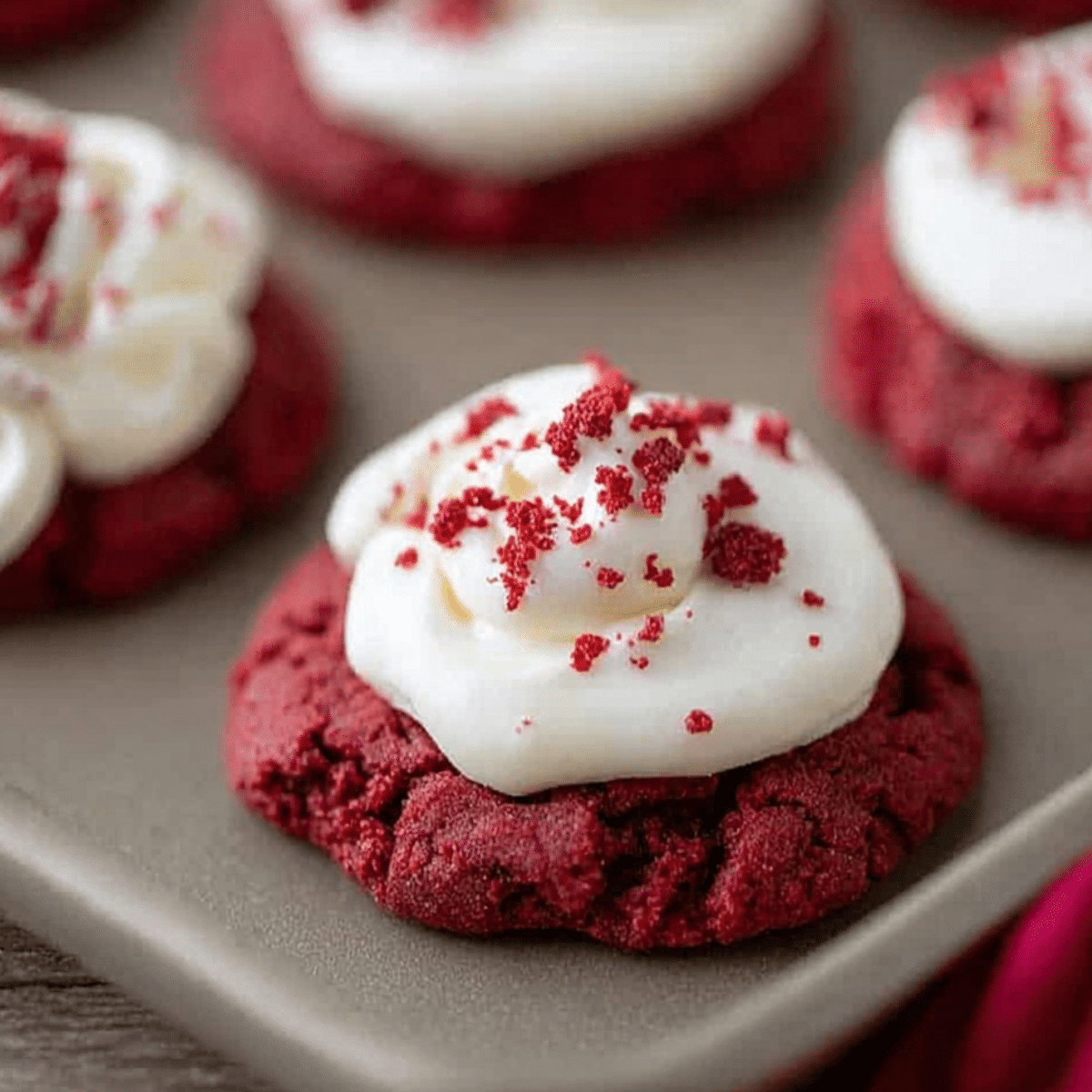 Crumbl Red Velvet Cupcake Cookies – Easy and Irresistible Recipe - The ...