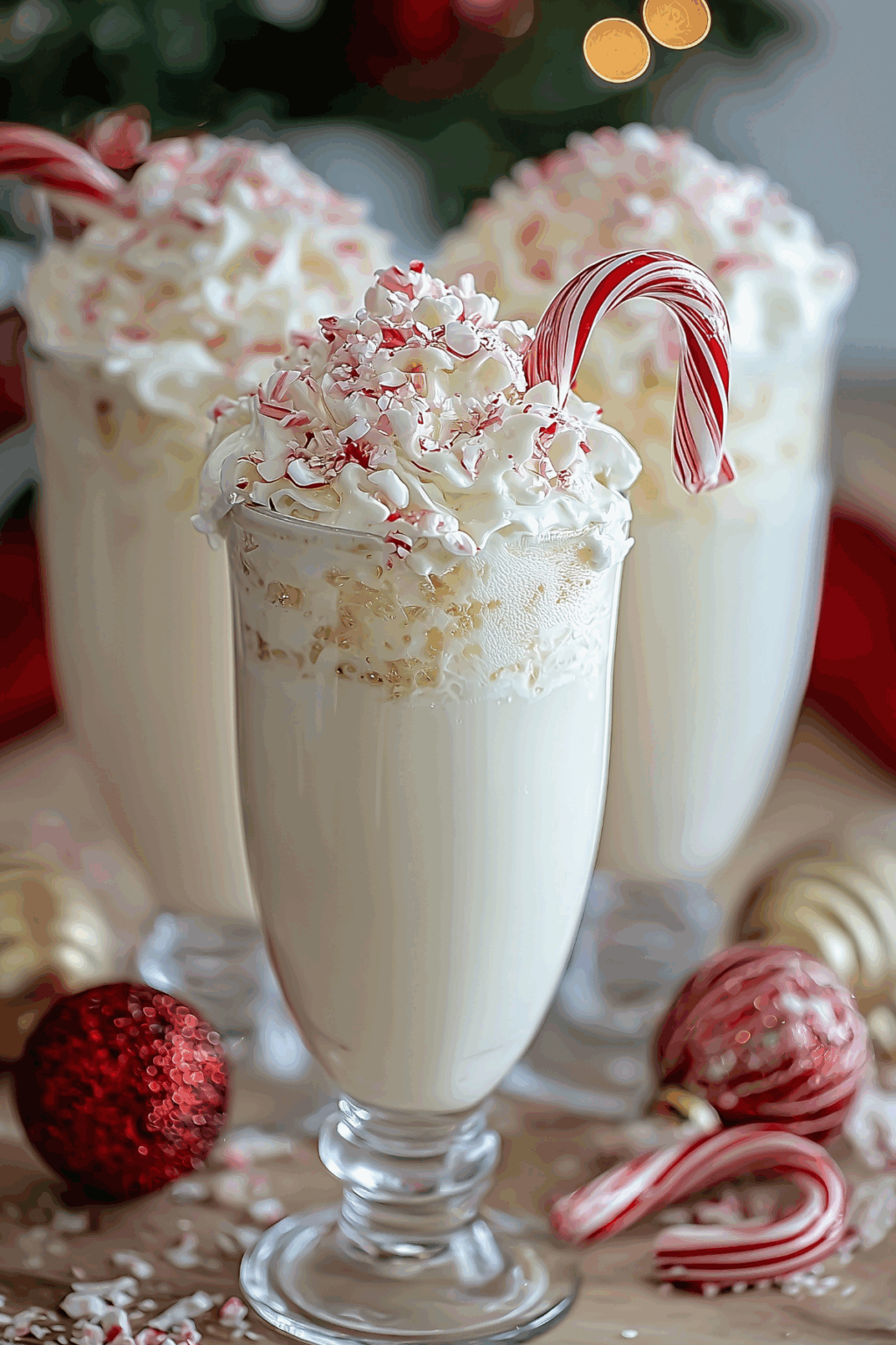 Festive Peppermint Christmas Float – Easy Holiday - The Sisters Cooking
