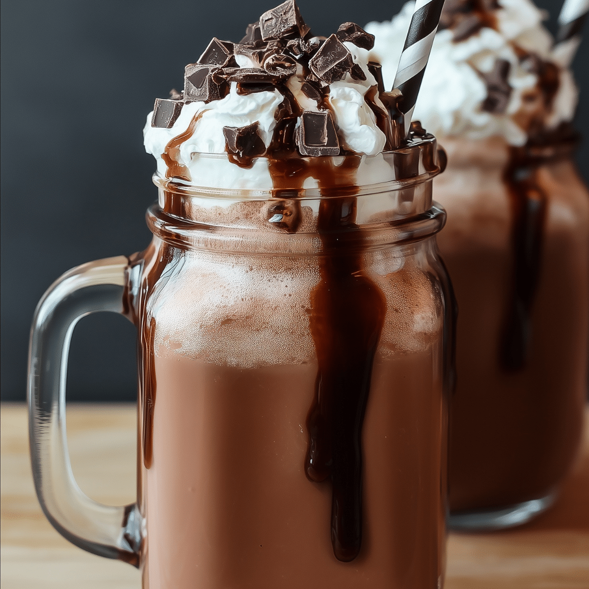 Frozen Hot Chocolate – Easy & Creamy Recipe - The Sisters Cooking