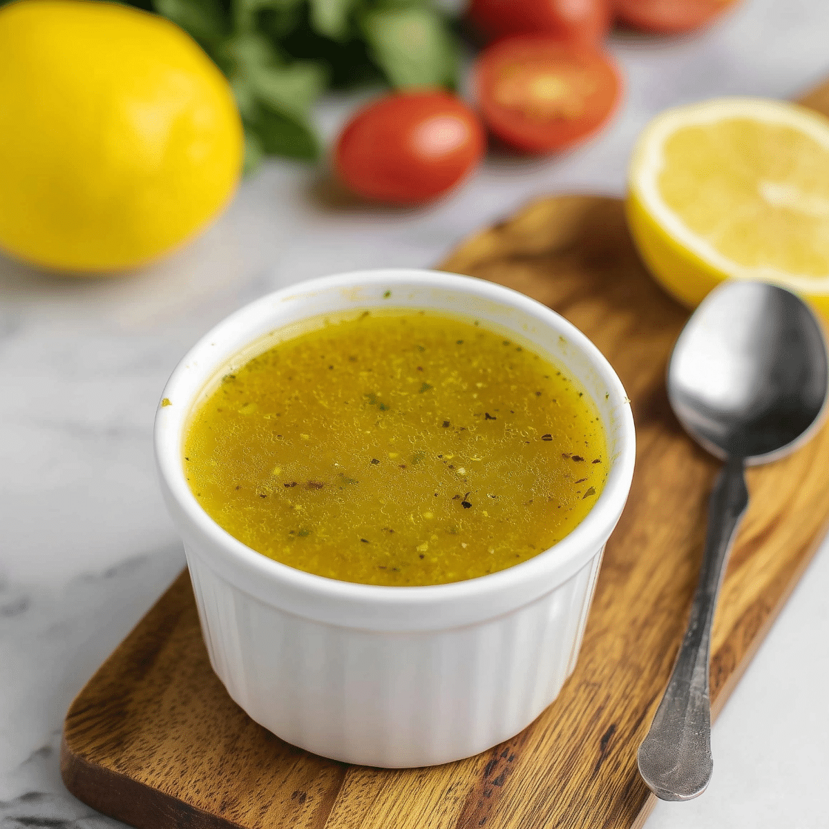 Honey Lemon Vinaigrette – Easy Homemade Dressing - The Sisters Cooking