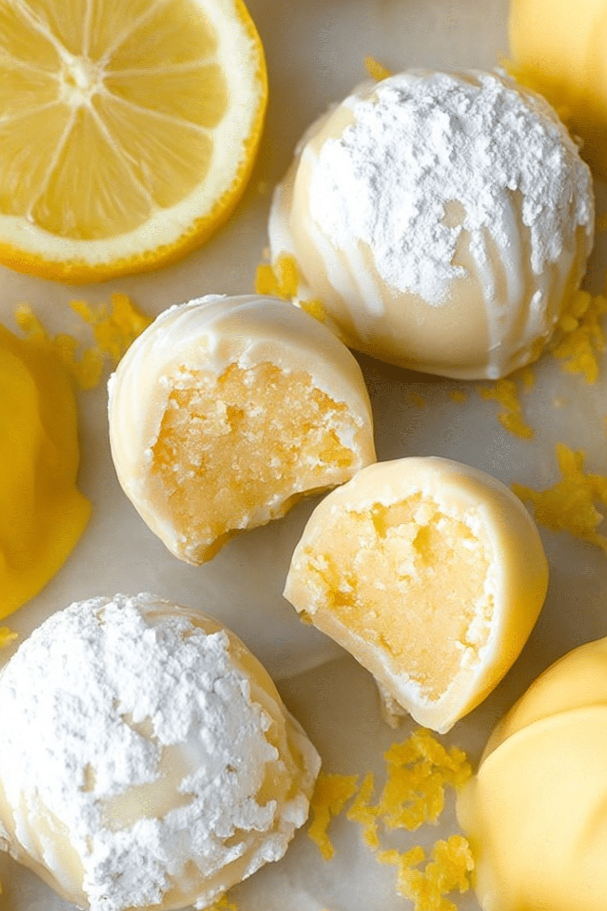 Lemon Truffles Recipe – Refreshing and Simple - The Sisters Cooking