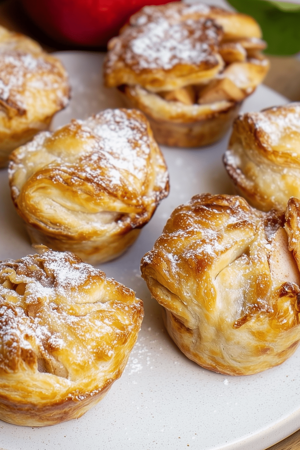 Mini Apple Pies With Puff Pastry: Easy and Flaky - The Sisters Cooking