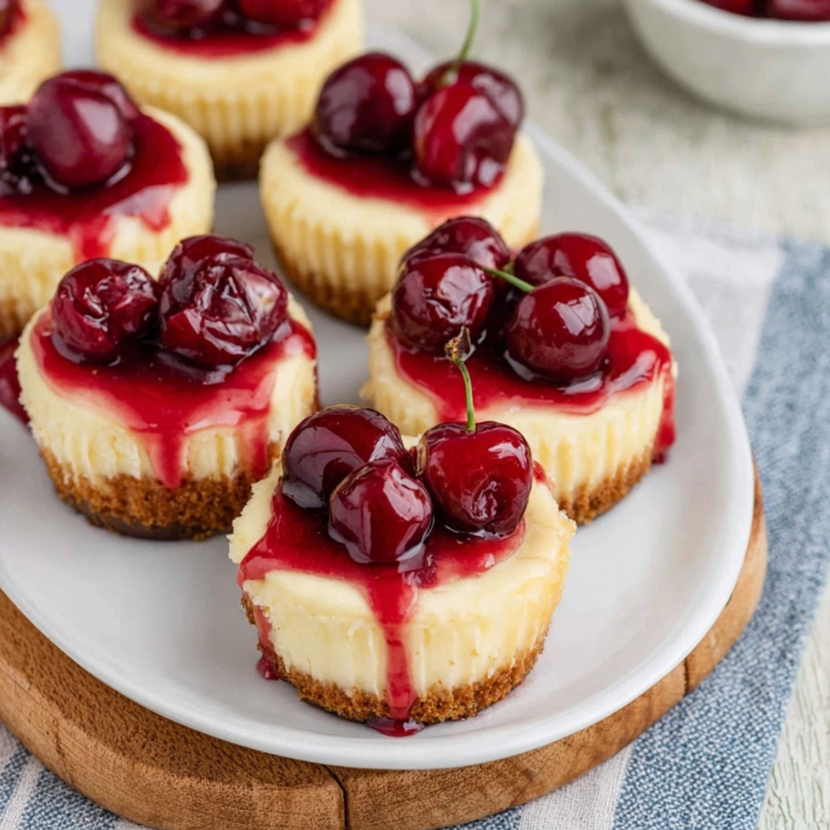 Mini Cherry Cheesecakes: Simple and Tasty Dessert Recipe - The Sisters ...