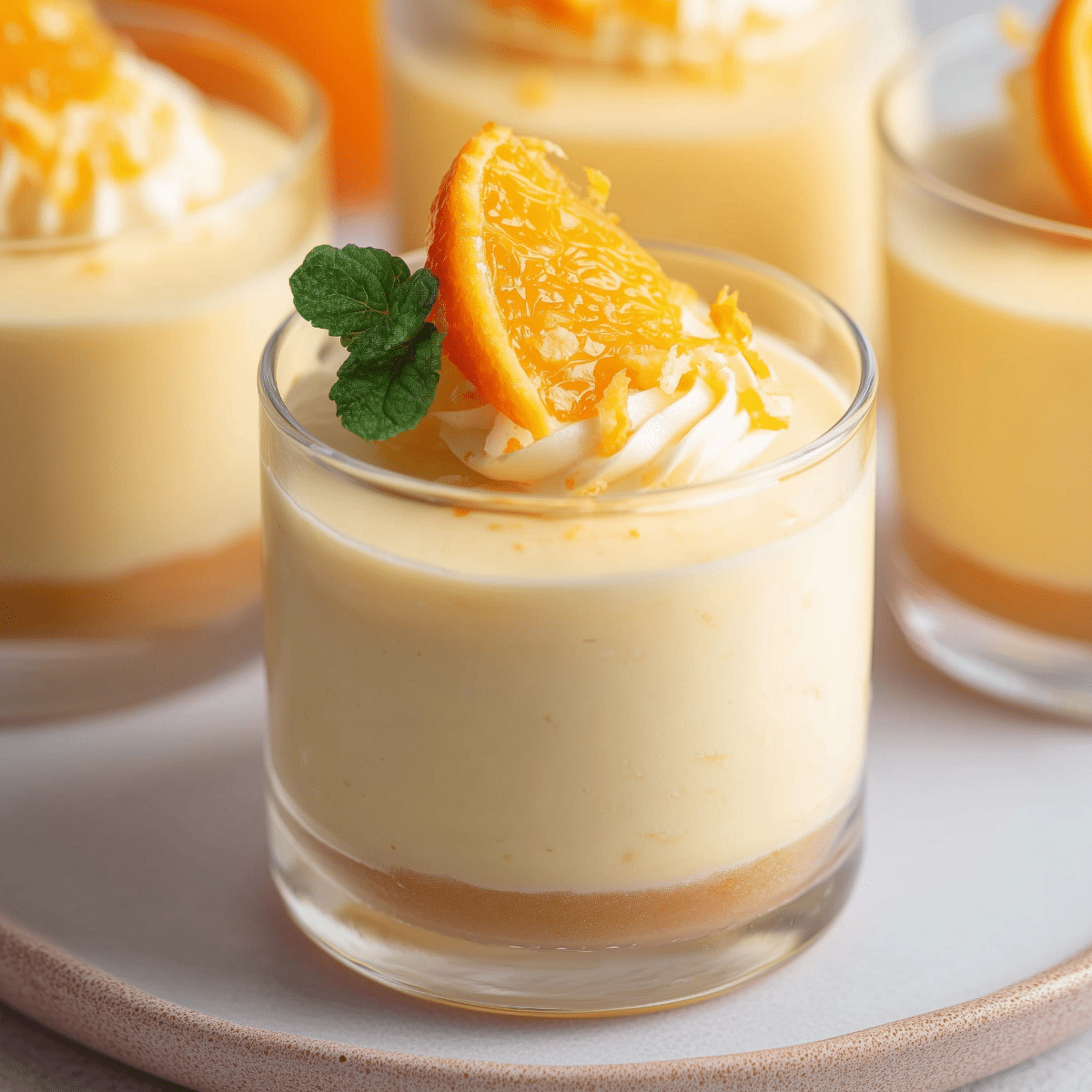 Orange Mousse Cups – Light & Refreshing Dessert - The Sisters Cooking