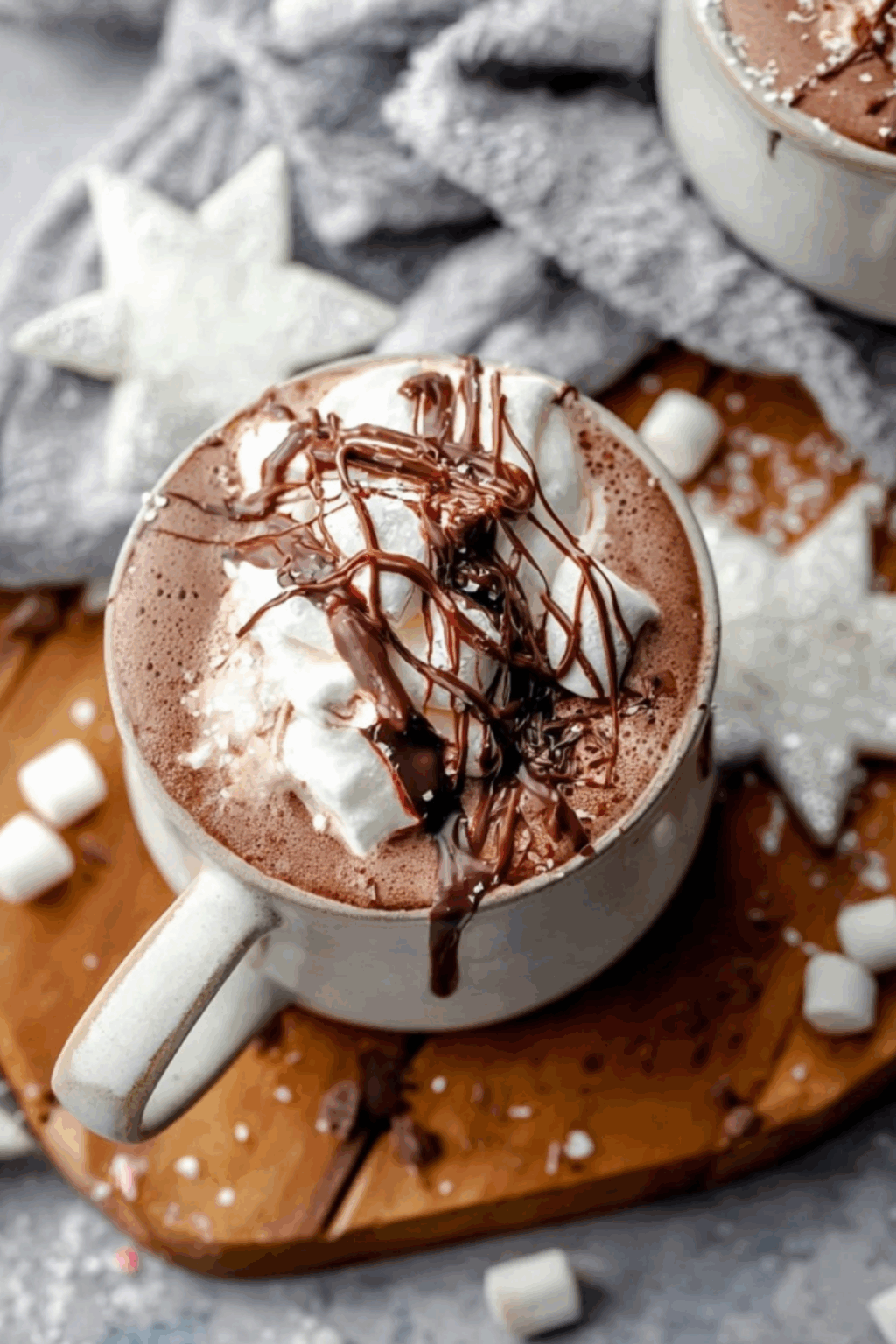 Easy Peppermint Hot Chocolate Recipe - The Sisters Cooking
