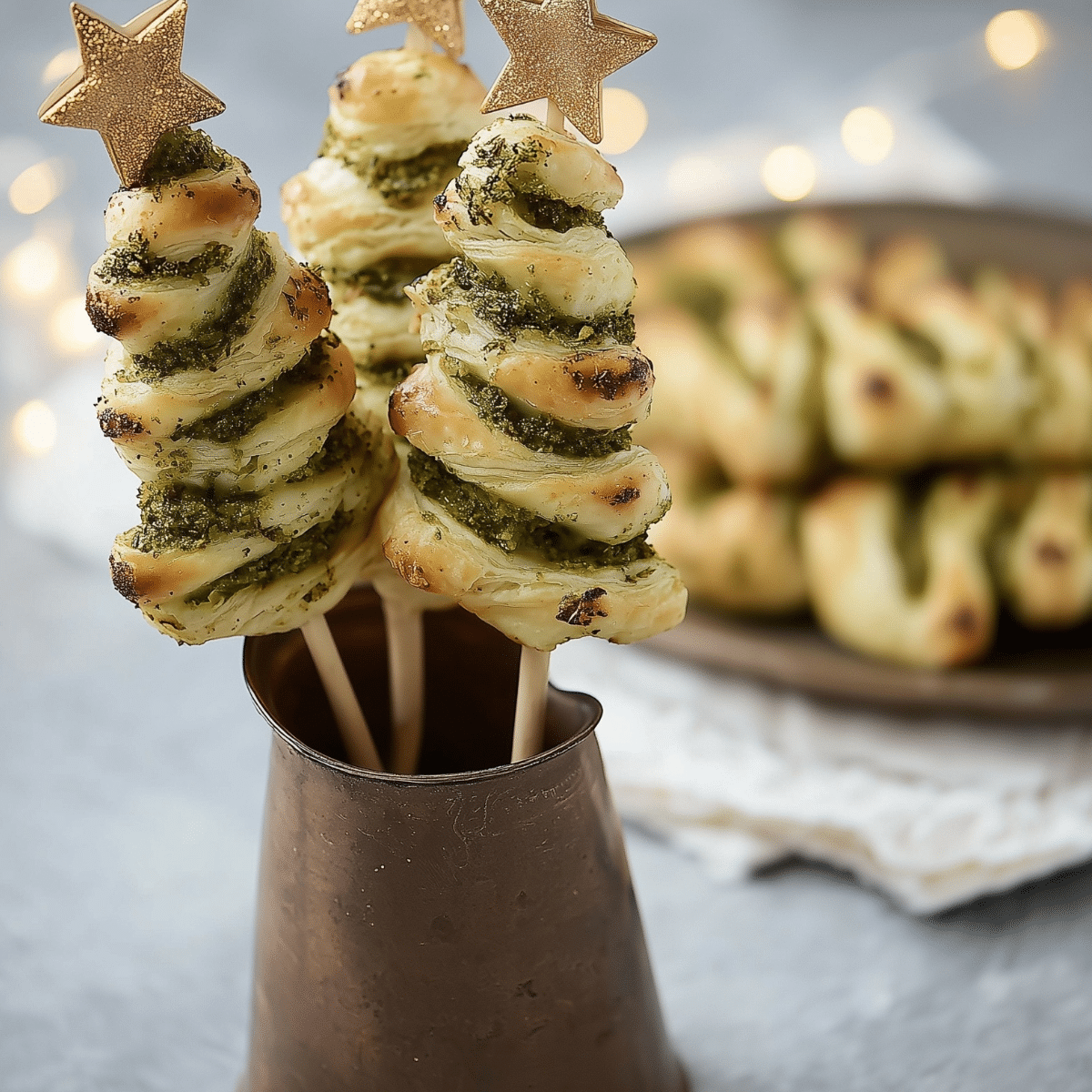 Puff Pastry Pesto Christmas Trees – Festive & Delicious - The Sisters ...
