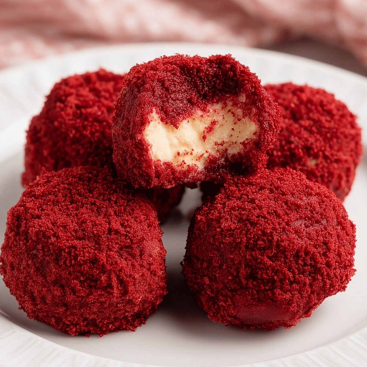 Red Velvet Cheesecake Bites – Easy No-Bake Dessert Recipe - The Sisters ...