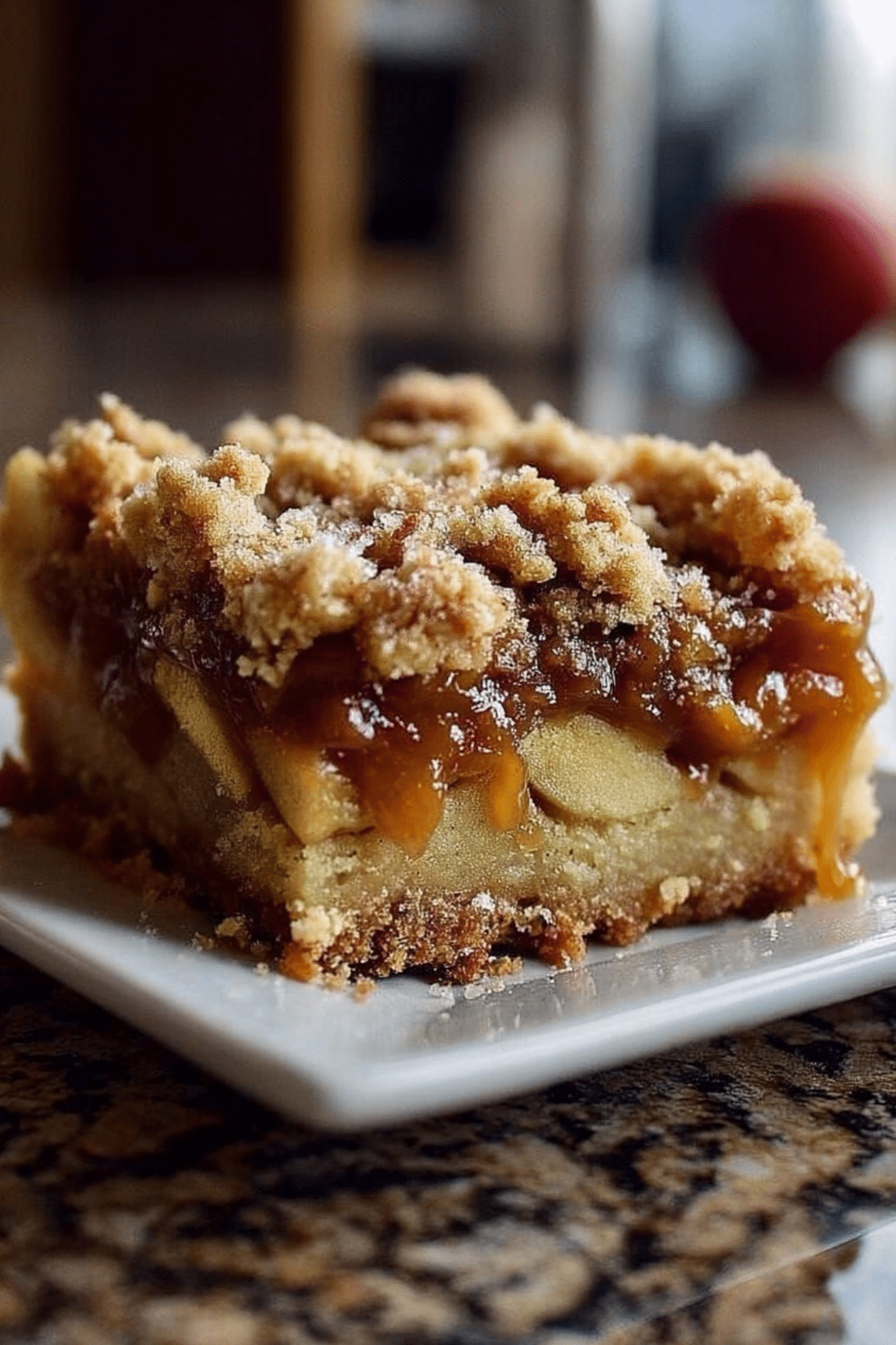 Salted Caramel Apple Crumble Bars Fall Treat – Easy Recipe - The ...