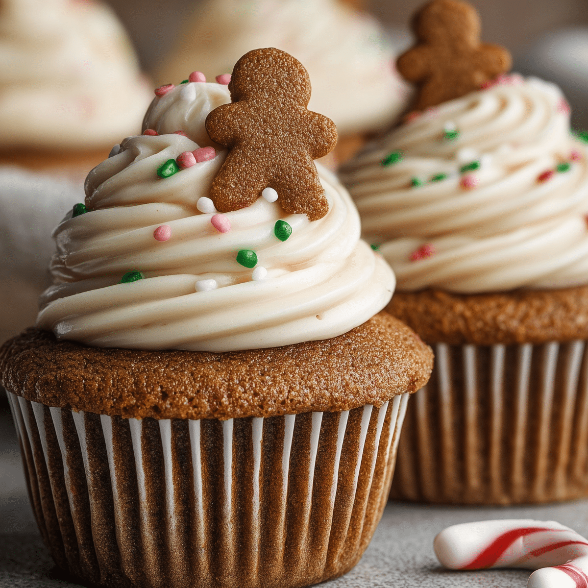 Soft Gingerbread Cupcakes – Best Holiday Dessert - The Sisters Cooking