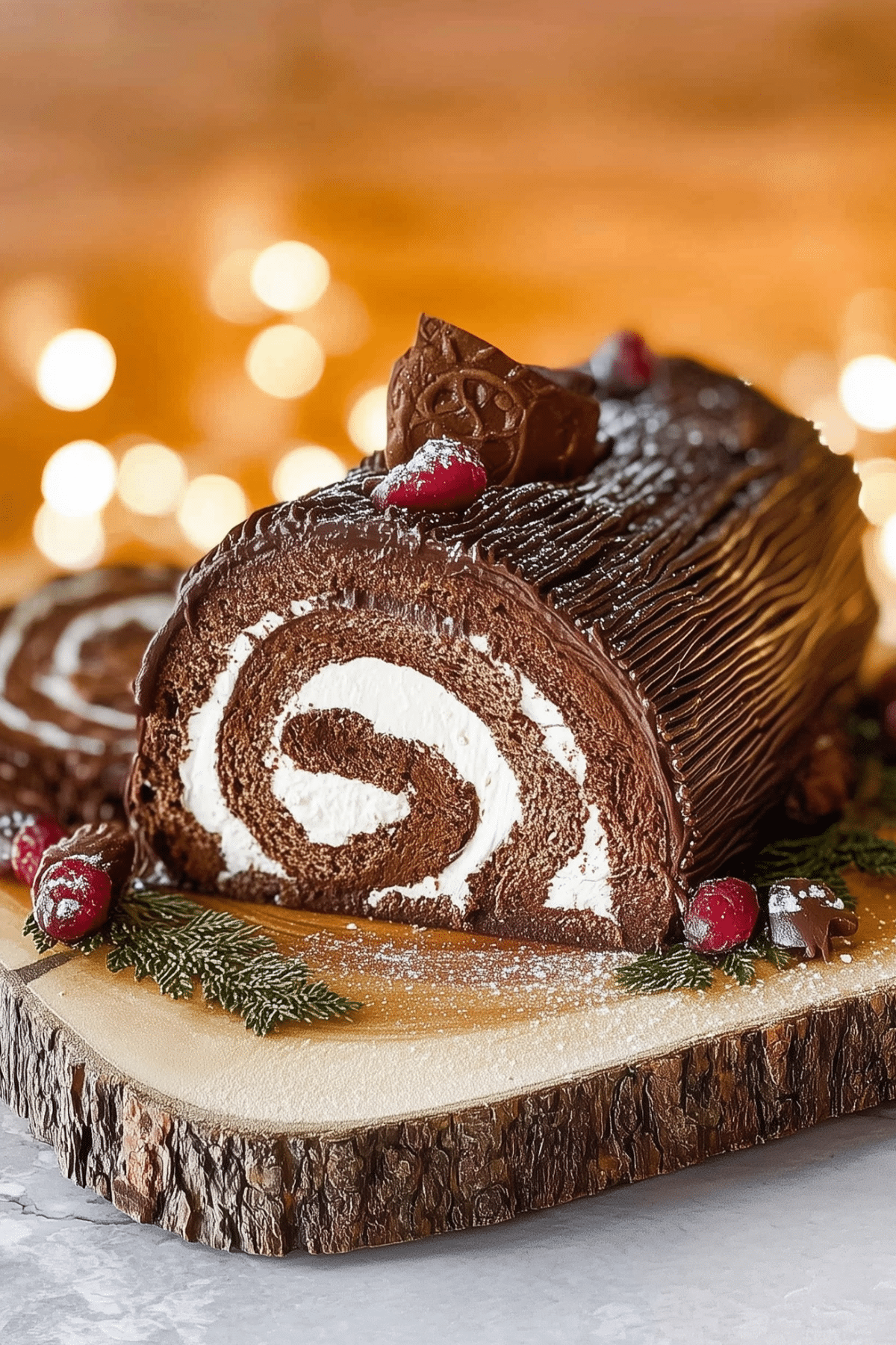Yule Log Cake – Easy & Festive Holiday Dessert - The Sisters Cooking