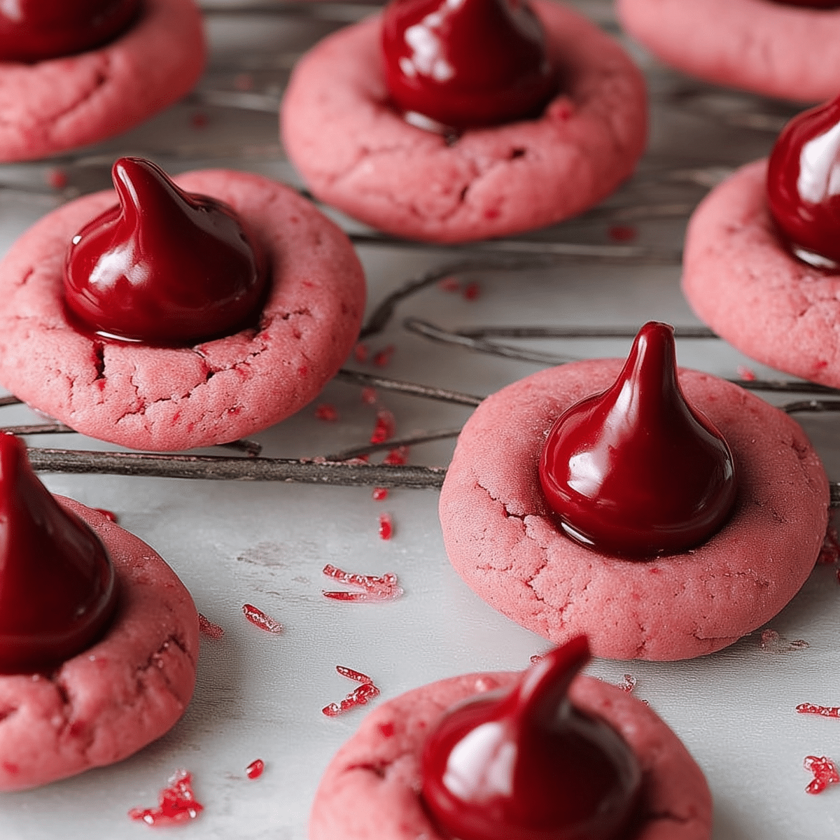Cherry Kiss Cookies – Easy and Delicious Holiday Treat - The Sisters ...