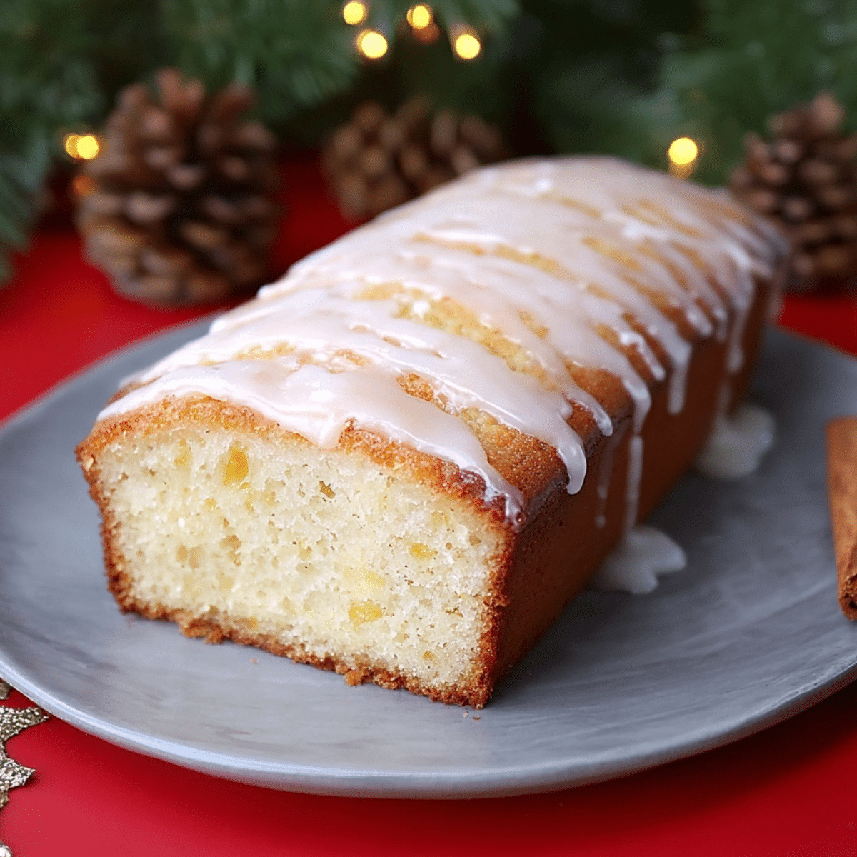 Christmas Eggnog Bread with Rum Glaze – Perfect for the Holidays - The ...