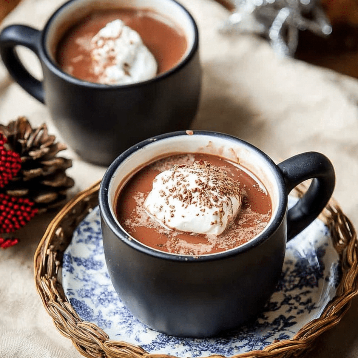 French Hot Chocolate – Easy , Creamy & Rich - The Sisters Cooking