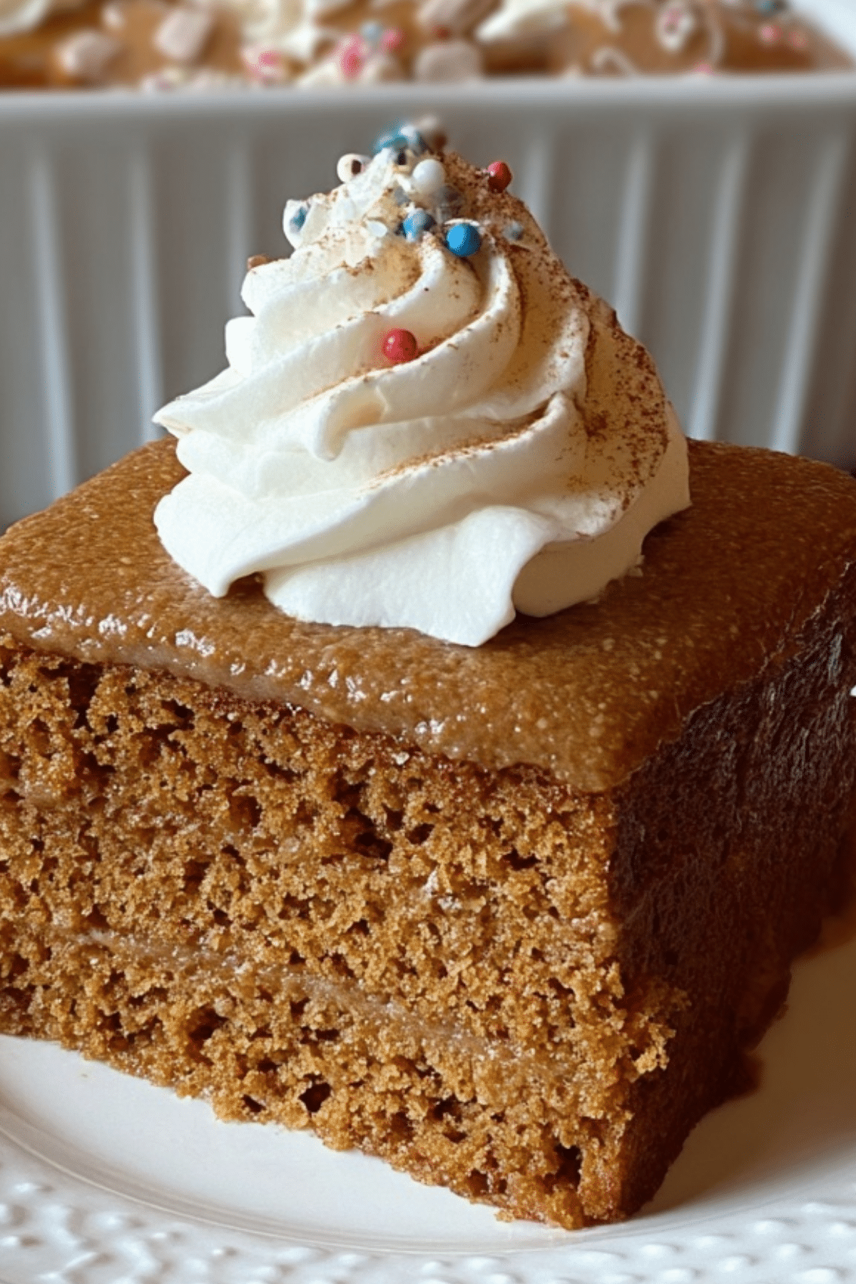 Gingerbread Crazy Cake – Best Easy Vegan Recipe - The Sisters Cooking