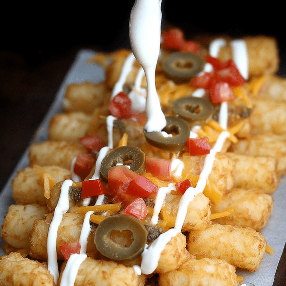 Loaded Tater Tot Nachos: Quick & Easy - The Sisters Cooking