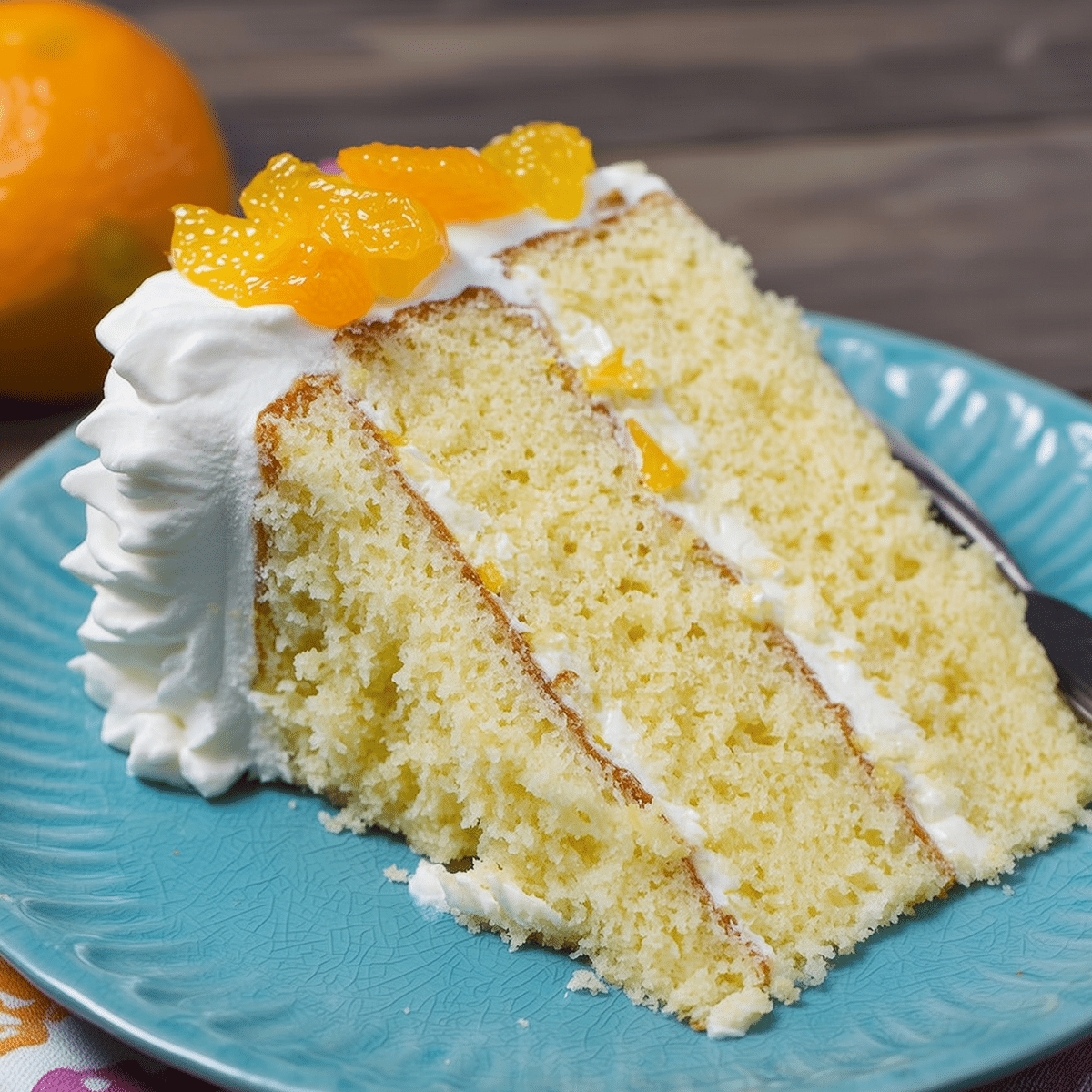 Mandarin Orange Cake – Easy , Fruity & Delicious - The Sisters Cooking
