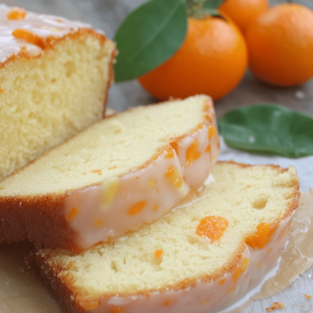 Mandarin Orange Pound Cake – Easy Citrus Dessert - The Sisters Cooking
