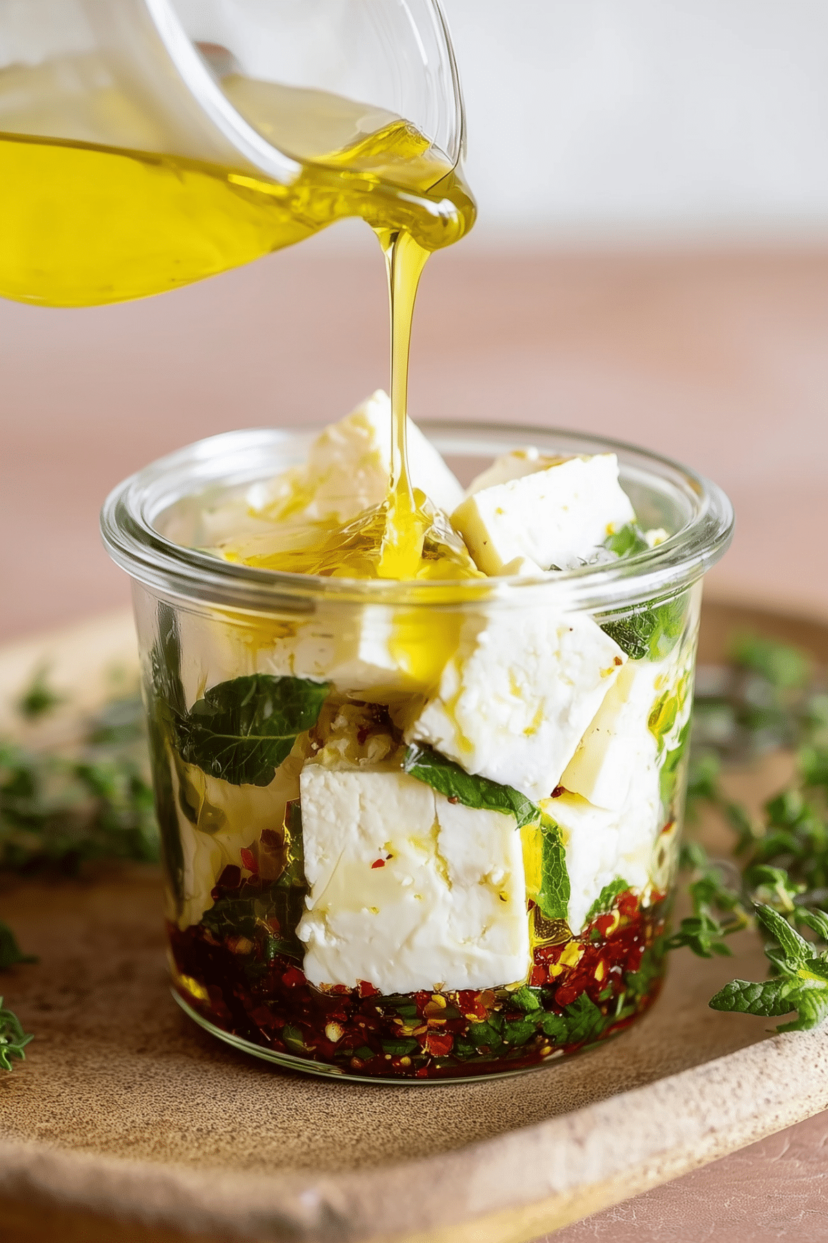 Marinated Feta – Easy and Flavorful - The Sisters Cooking