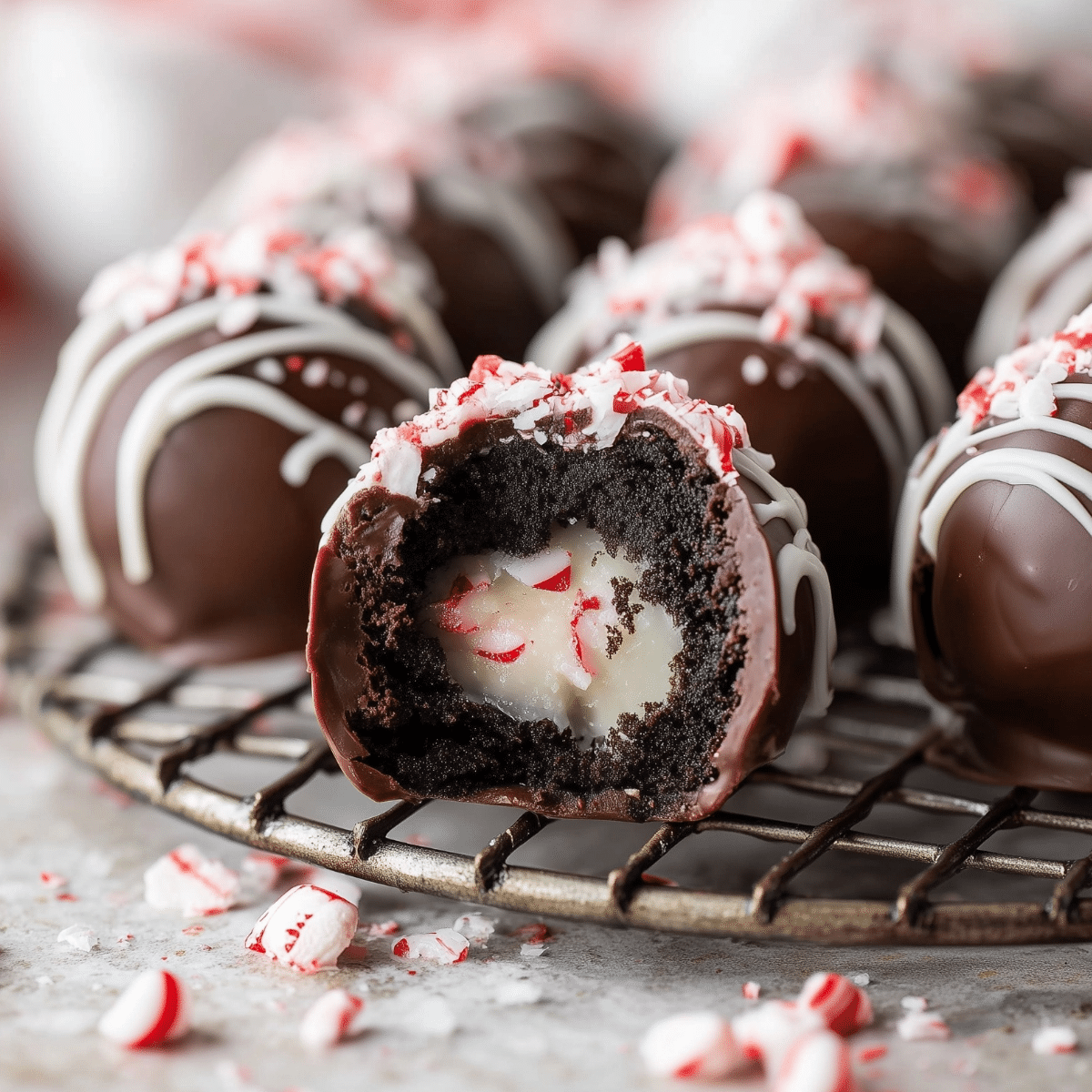 Peppermint Oreo Truffle Balls – Easy Holiday Treat - The Sisters Cooking