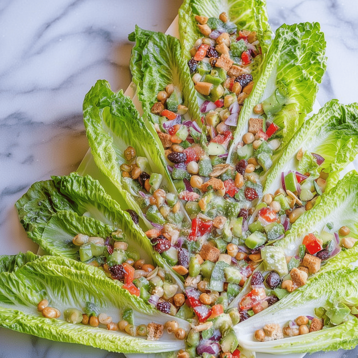 Romaine Lettuce Salad Christmas Tree – Festive & Healthy - The Sisters ...