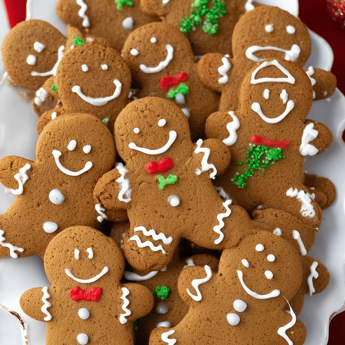 Chewy Gingerbread Men Cookies | Soft & Easy Holiday Recipe - The ...