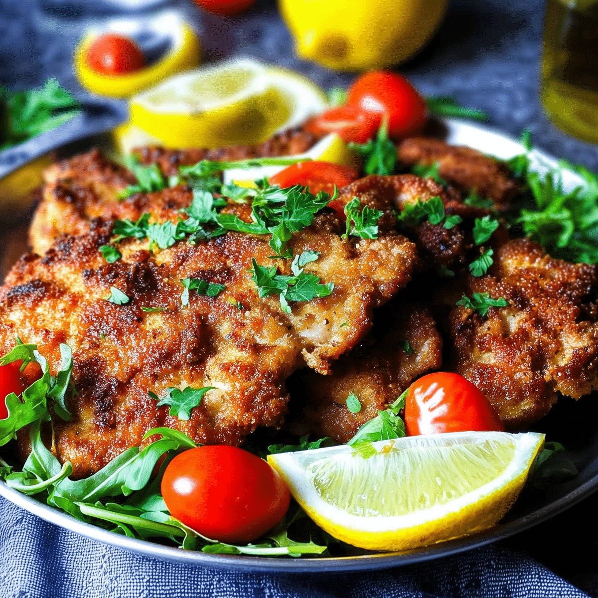 Veal Milanese: Perfectly Crispy Italian Breaded Cutlets - The Sisters ...