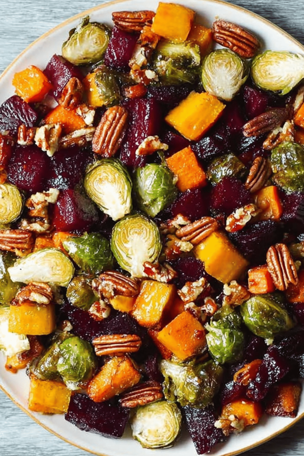 Winter Vegetable Salad – Best Roasted Holiday Side - The Sisters Cooking