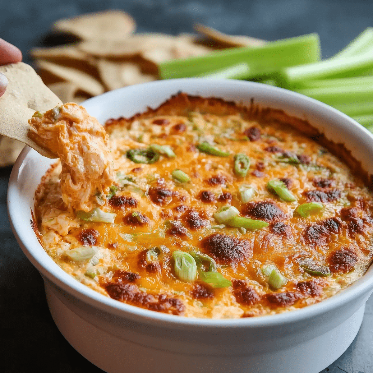 Buffalo Chicken Dip: Easy & Creamy Recipe - The Sisters Cooking