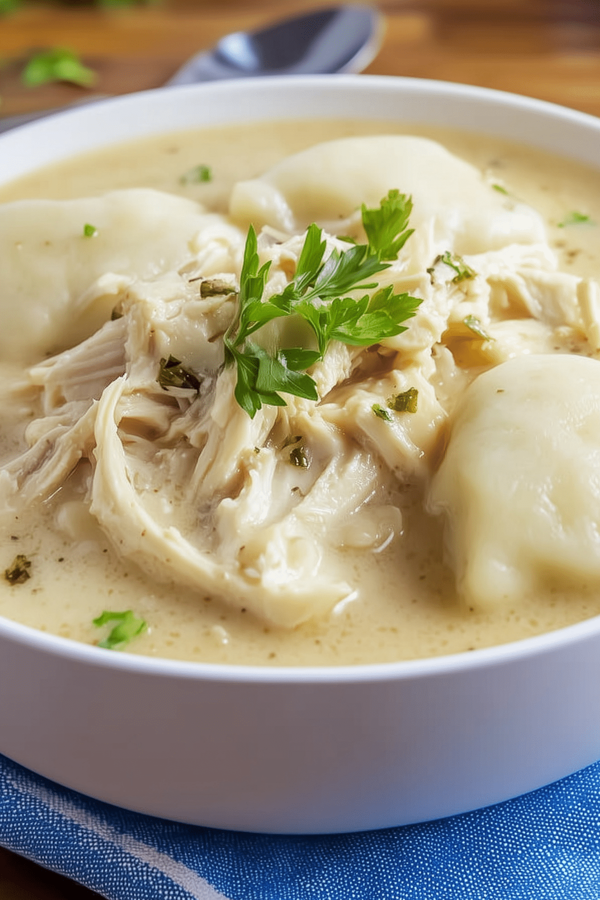 Southern Style Chicken and Dumplings – Easy & Comforting - The Sisters ...