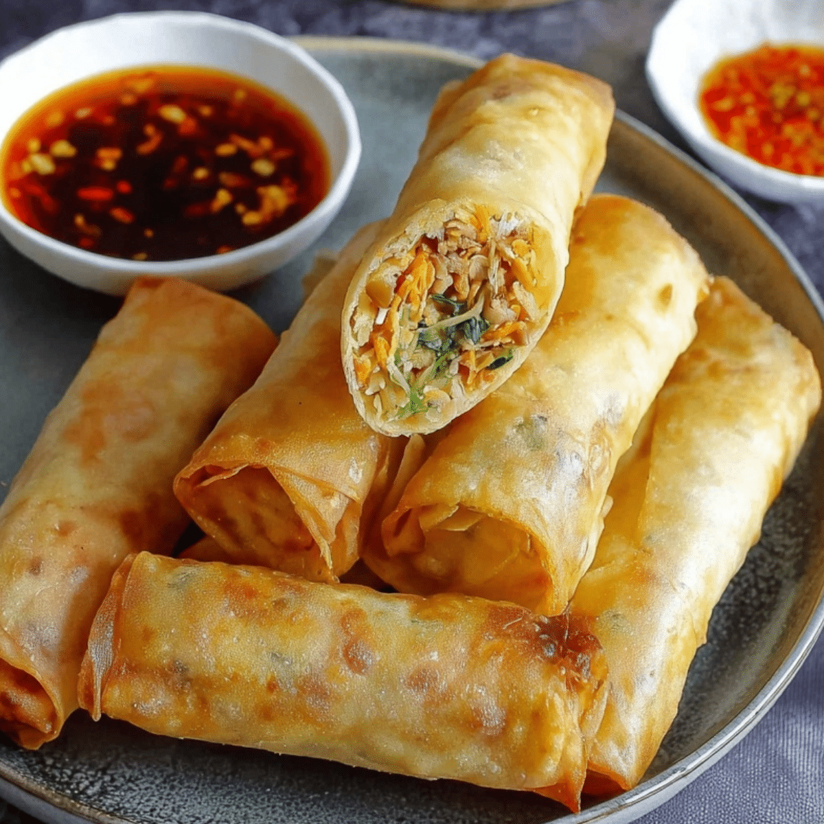 Chinese Spring Rolls Recipe – Crispy & Authentic - The Sisters Cooking