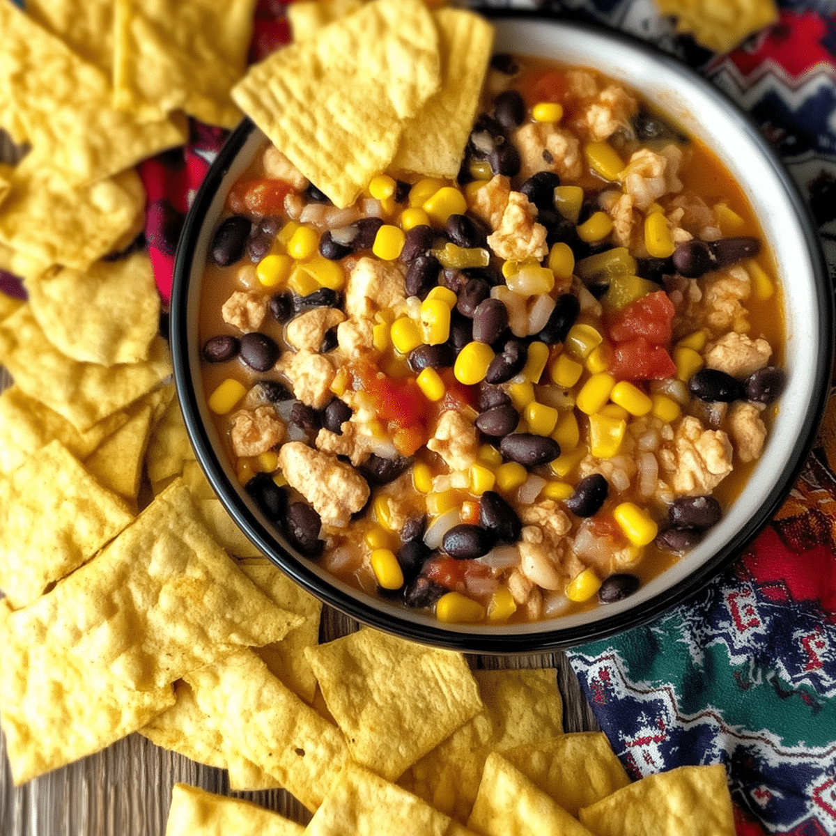 High Protein Taco Soup – Healthy & Delicious - The Sisters Cooking